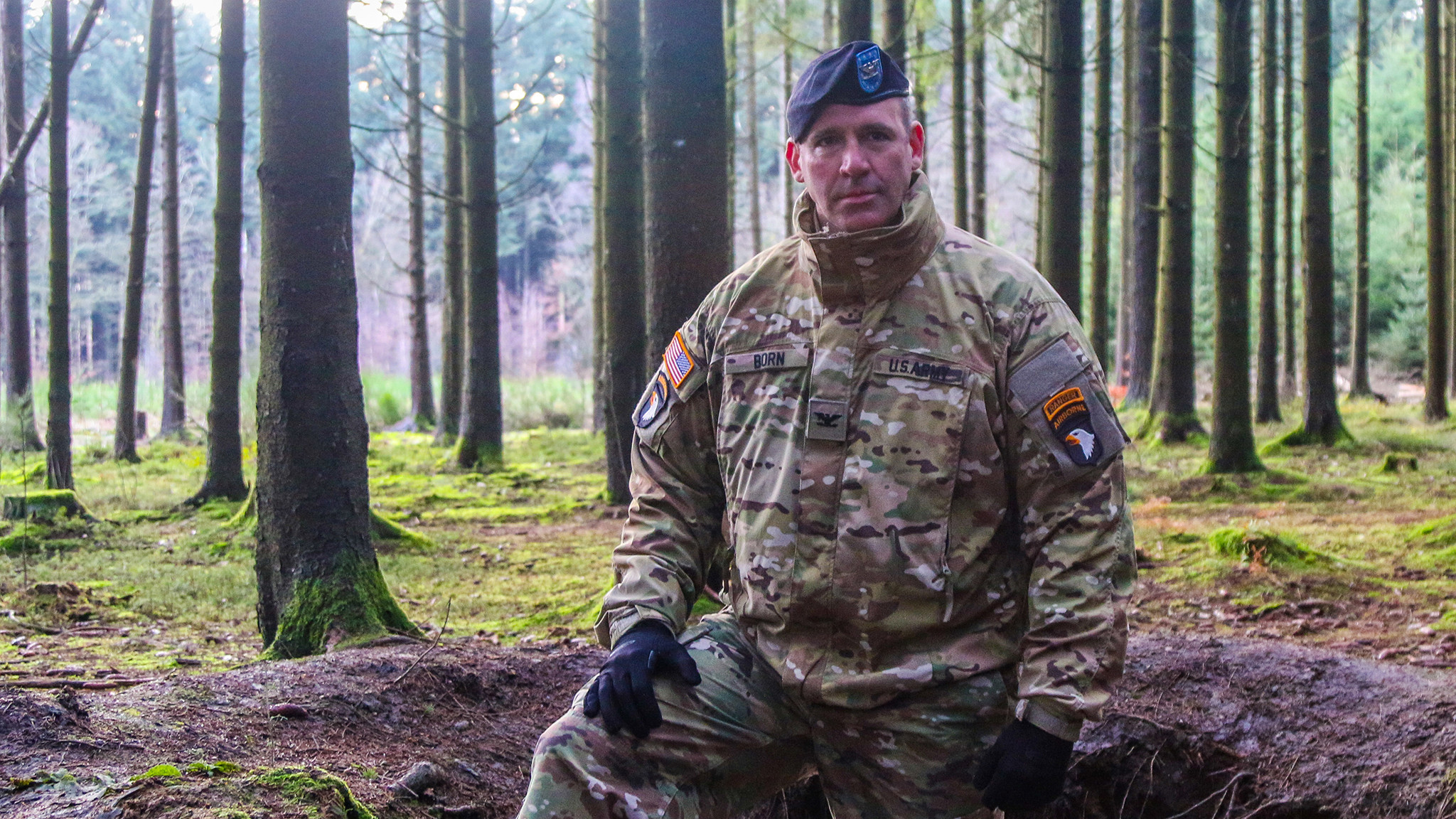 101st Airborne Division visits Bastogne and Ardennes, Belgium
