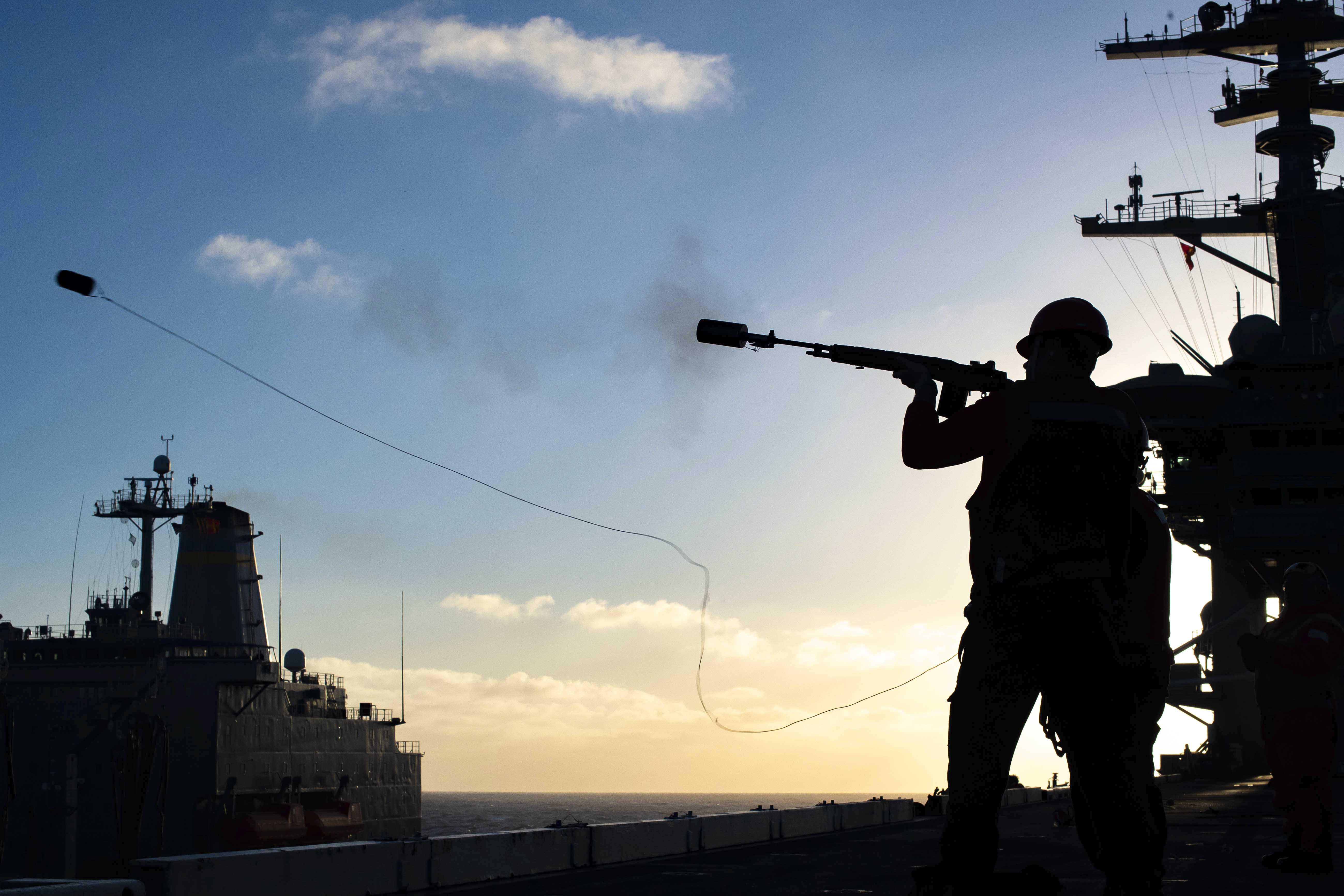 Shot Line Silhouette | U.S. Department of War