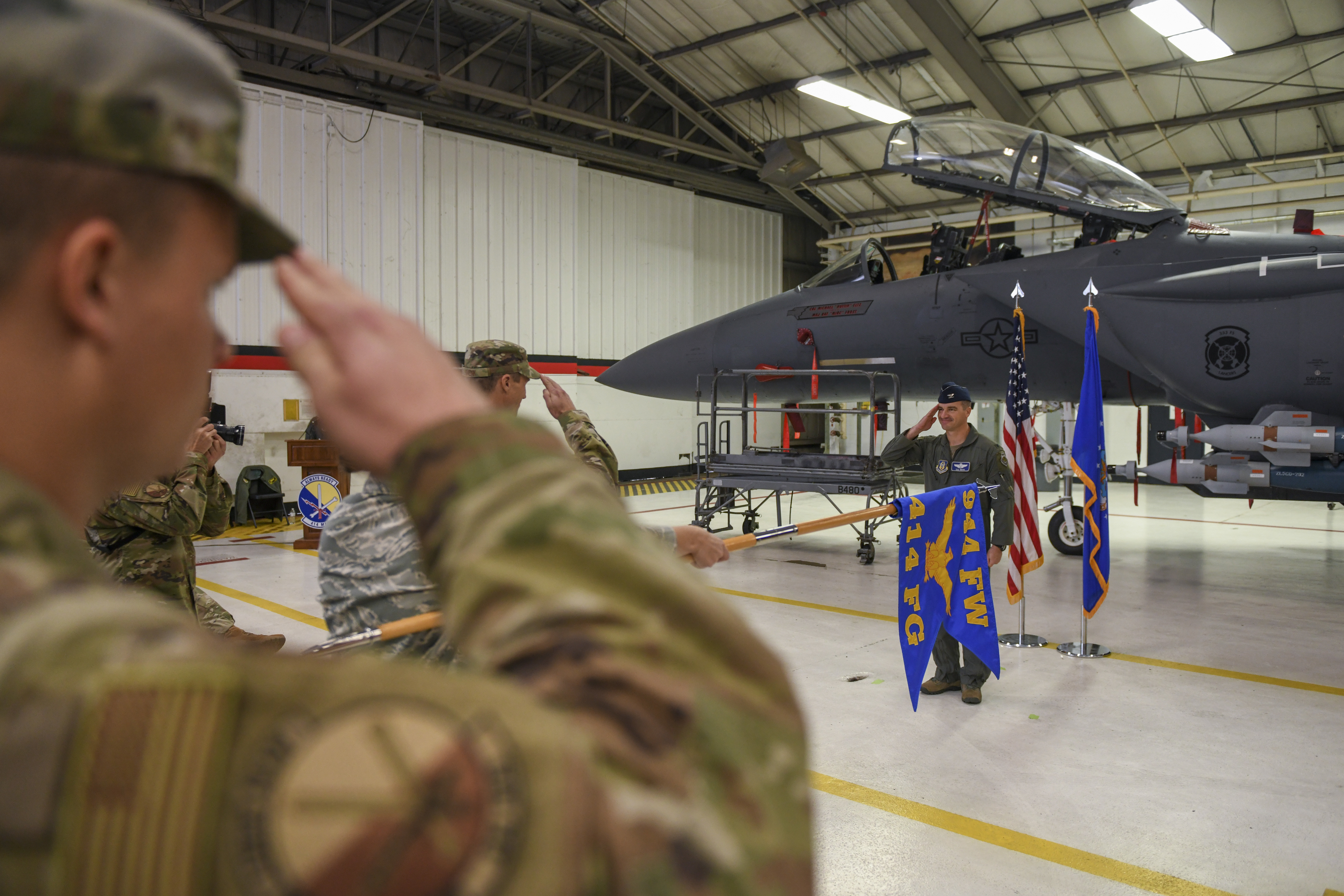 414th FG receives new commander > Seymour Johnson Air Force Base ...