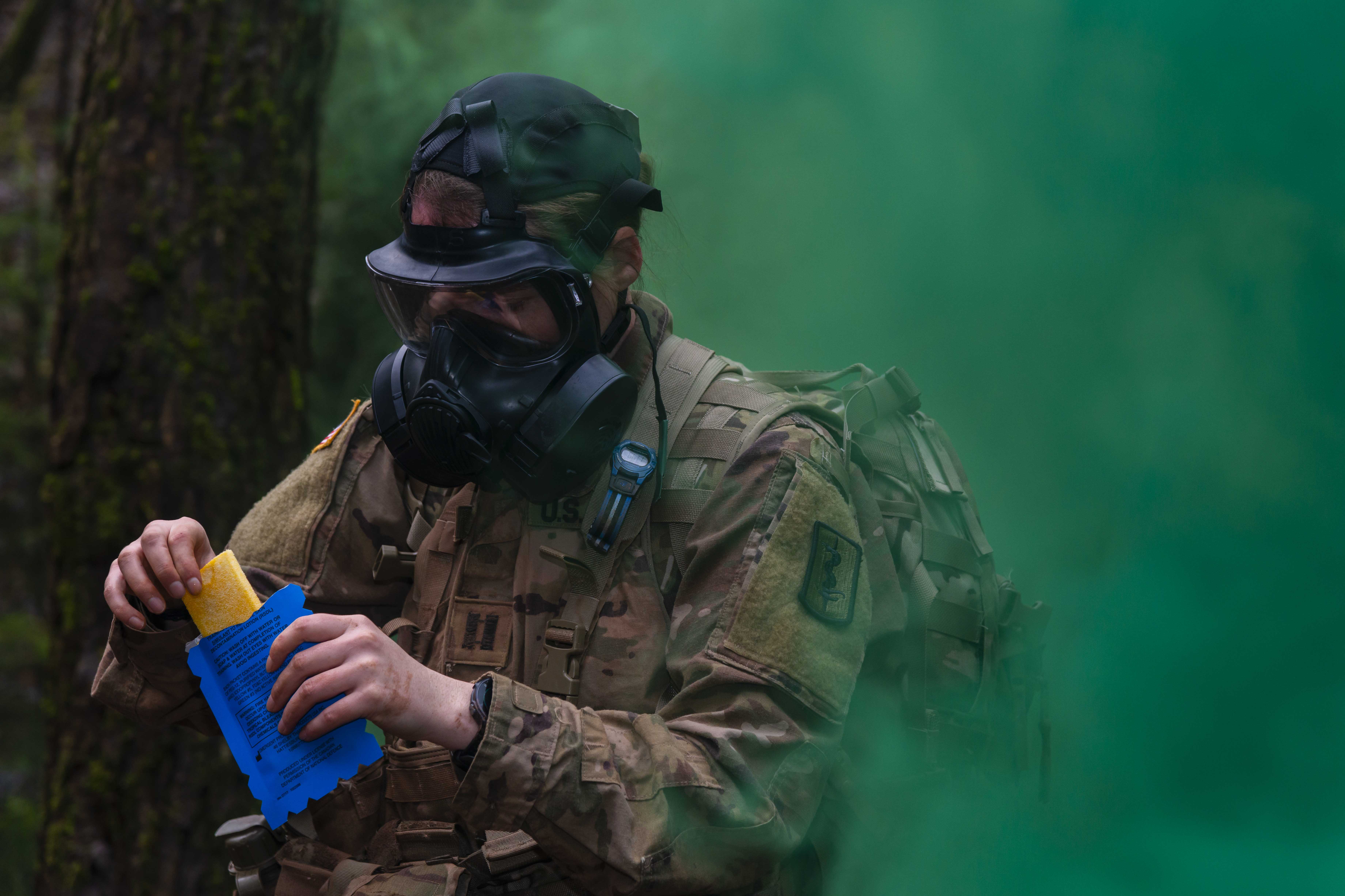 Smoky Surroundings | U.S. Department of War