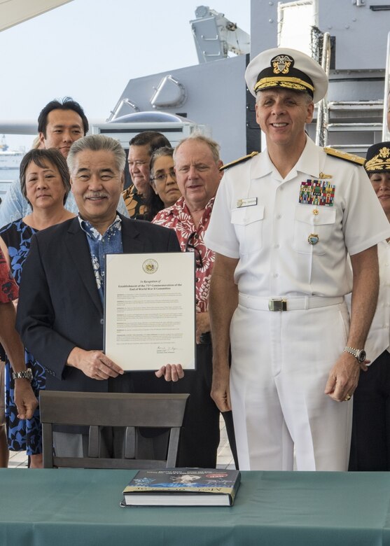 Governor, INDOPACOM Commander Announce End of War Commemoration > U.S. Indo-Pacific Command > 2015