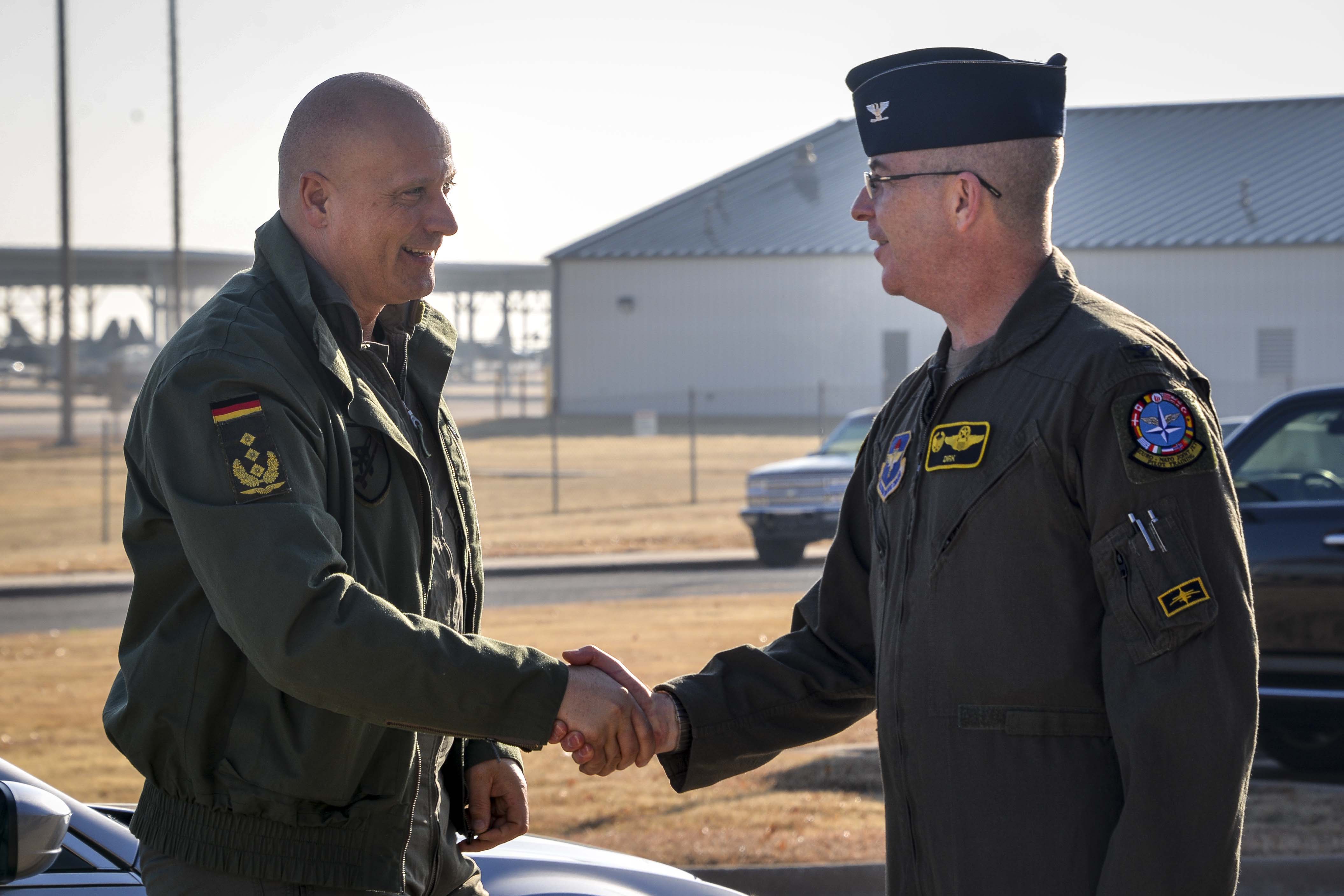 GAF chief of staff returns to place where flying career began ...