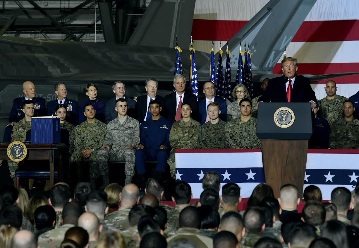 With the stroke of a pen, U.S. Space Force becomes a reality > Air ...