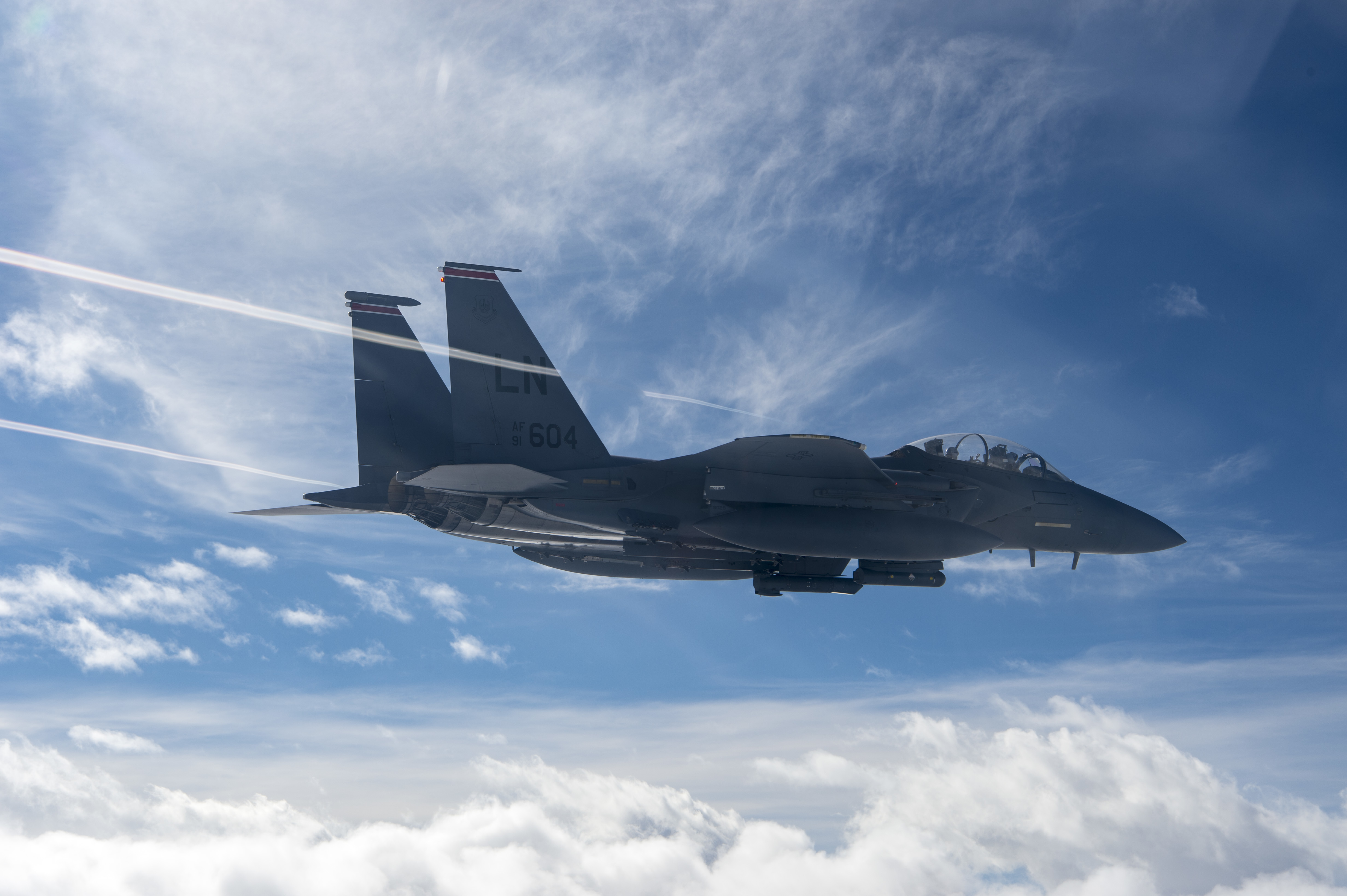 494th Expeditionary Fighter Squadron members conduct fly-by to Honor ...