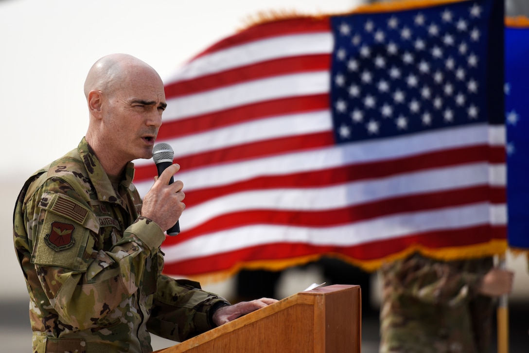 385 AEG welcomes new commander
