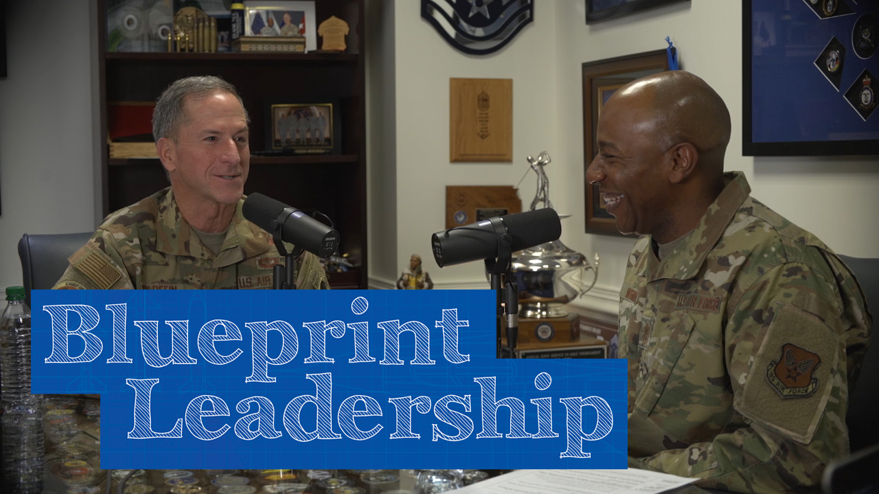 Blueprint Leadership with CMSAF Kaleth Wright Podcast Ep2
