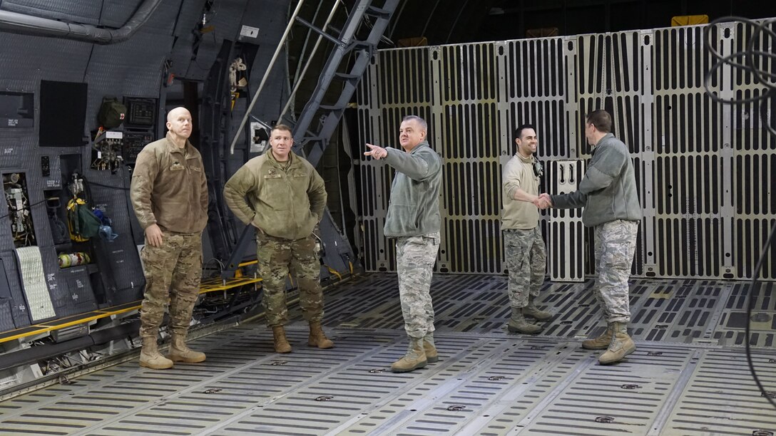 Hanscom DVs visit Westover