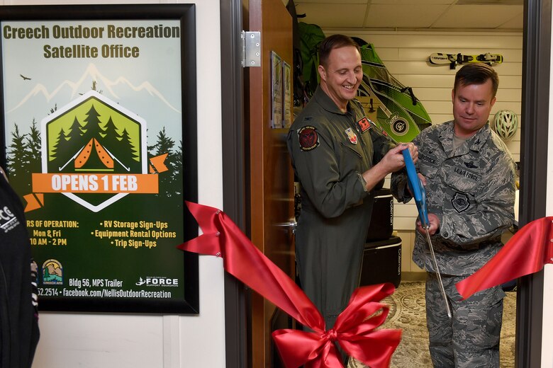 Creech Airmen celebrate new MWR services > Creech Air Force Base ...