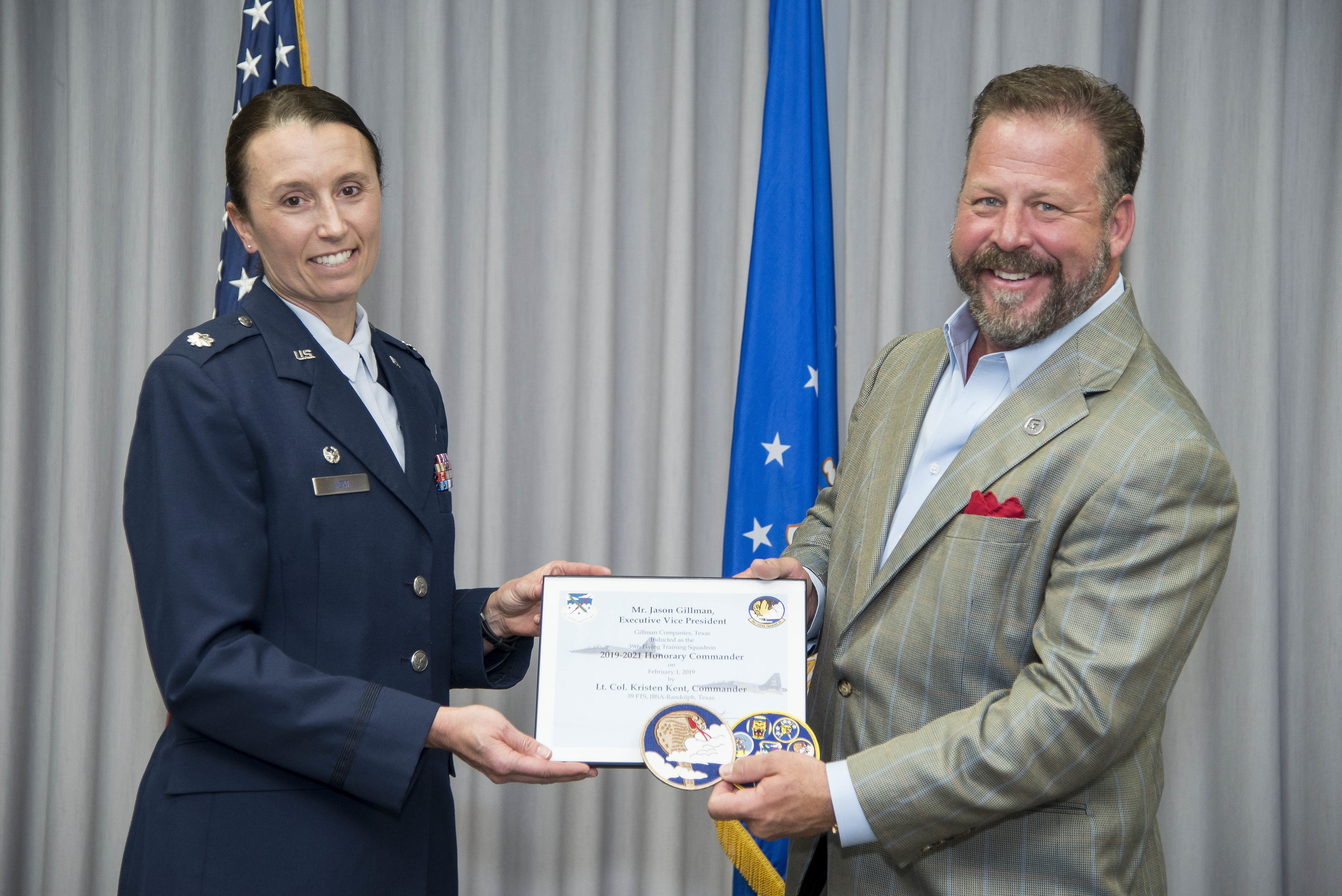 340th FTG, 39th FTS, 433rd TRS induct honorary commanders > 340th ...