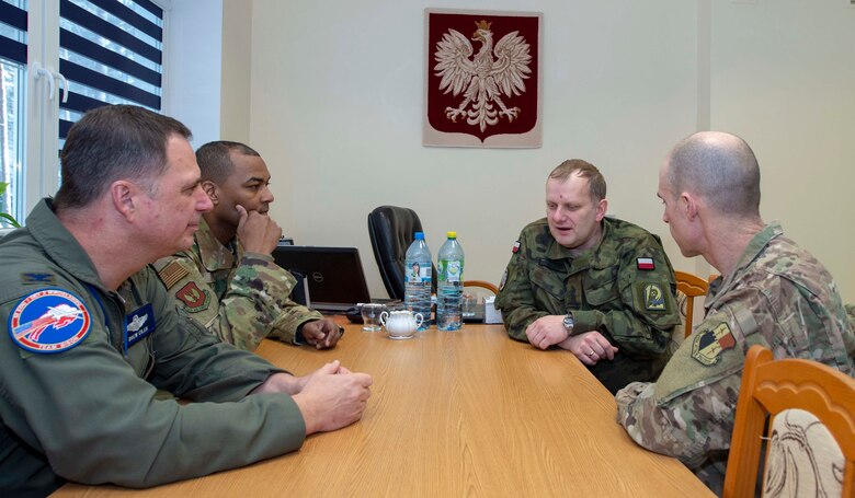 52nd Fighter Wing command team visit Det. 1, 2 > U.S. Air Forces in ...