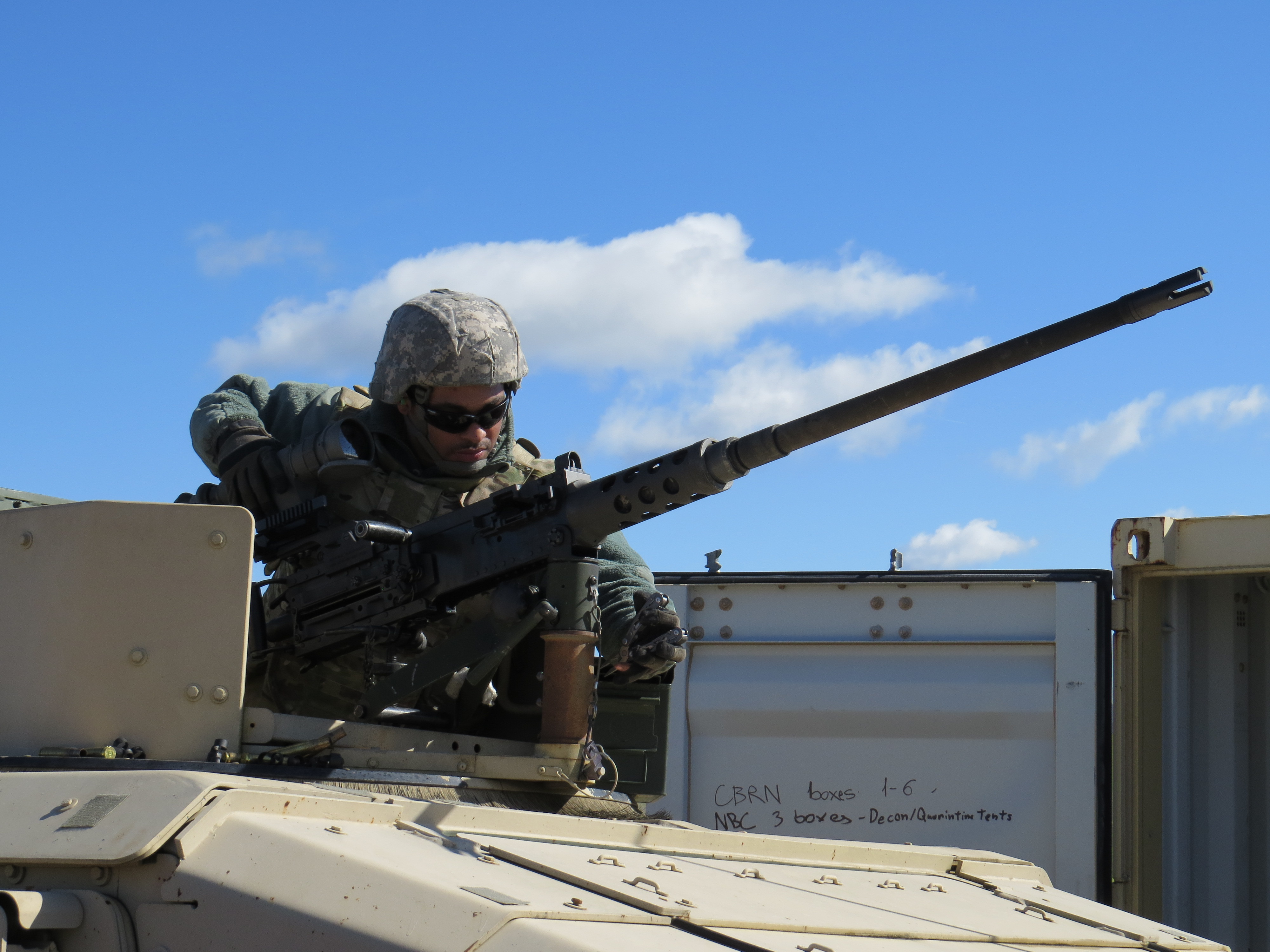 Learning and lethal: Army Reserve Soldiers shoot gunnery at Operation ...