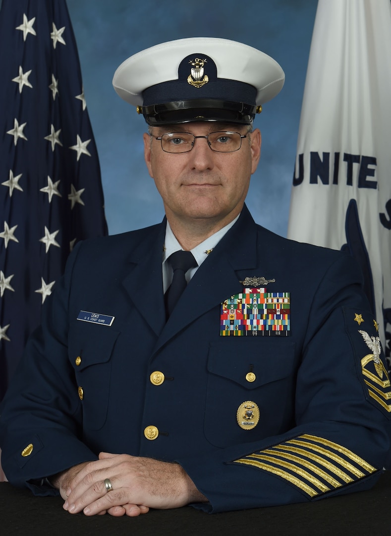 Command Master Chief Edward Lewis > United States Coast Guard > Display