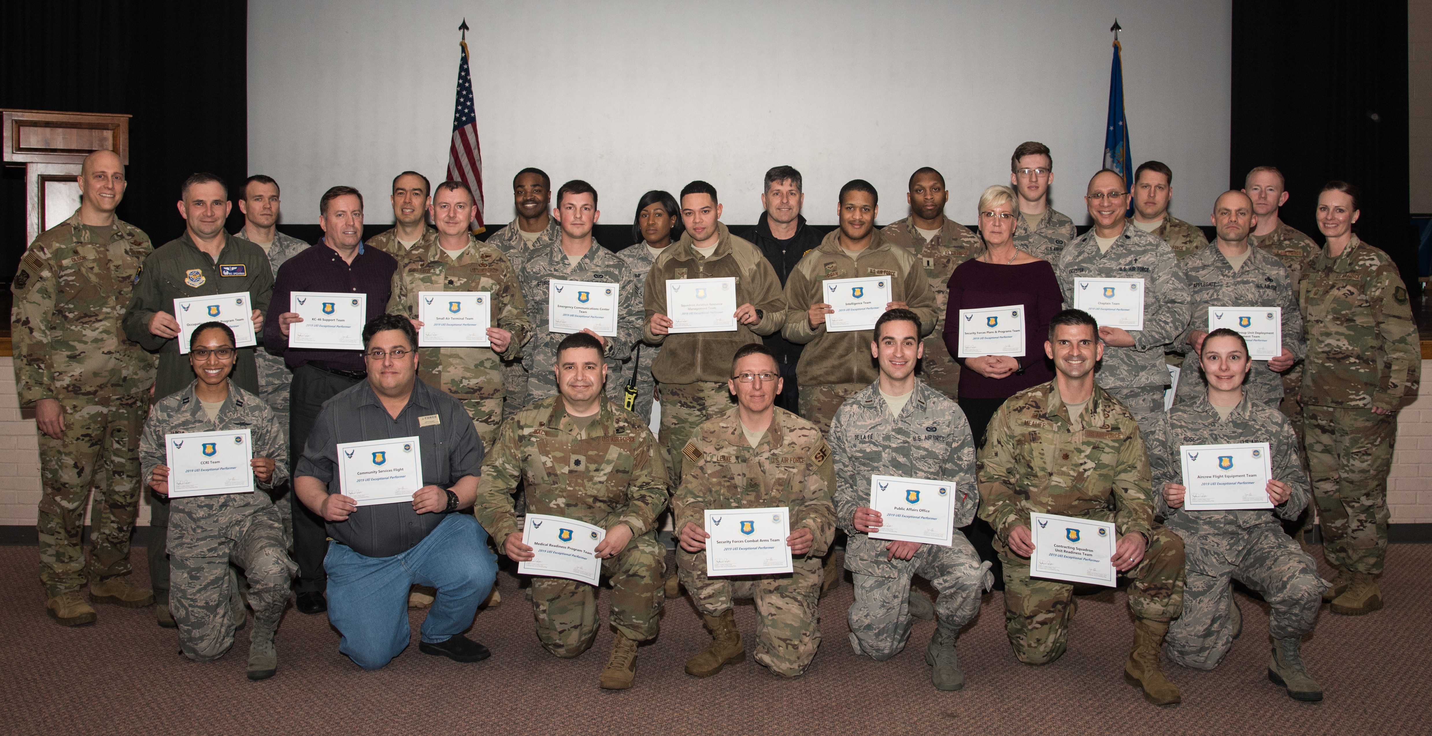 Excellence during UEI recognized