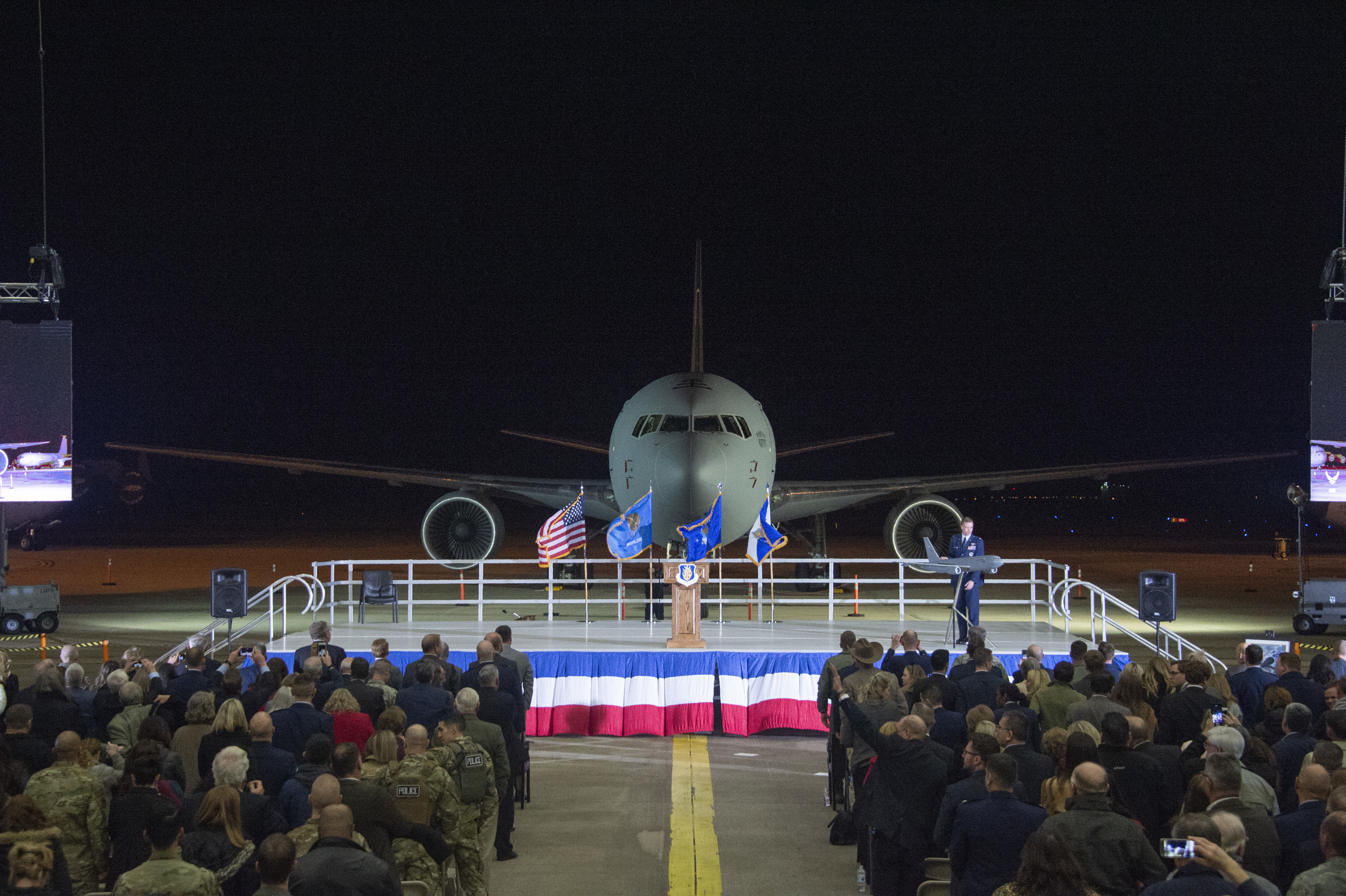 97 AMW celebrates arrival of KC-46 Pegasus > Altus Air Force Base > News