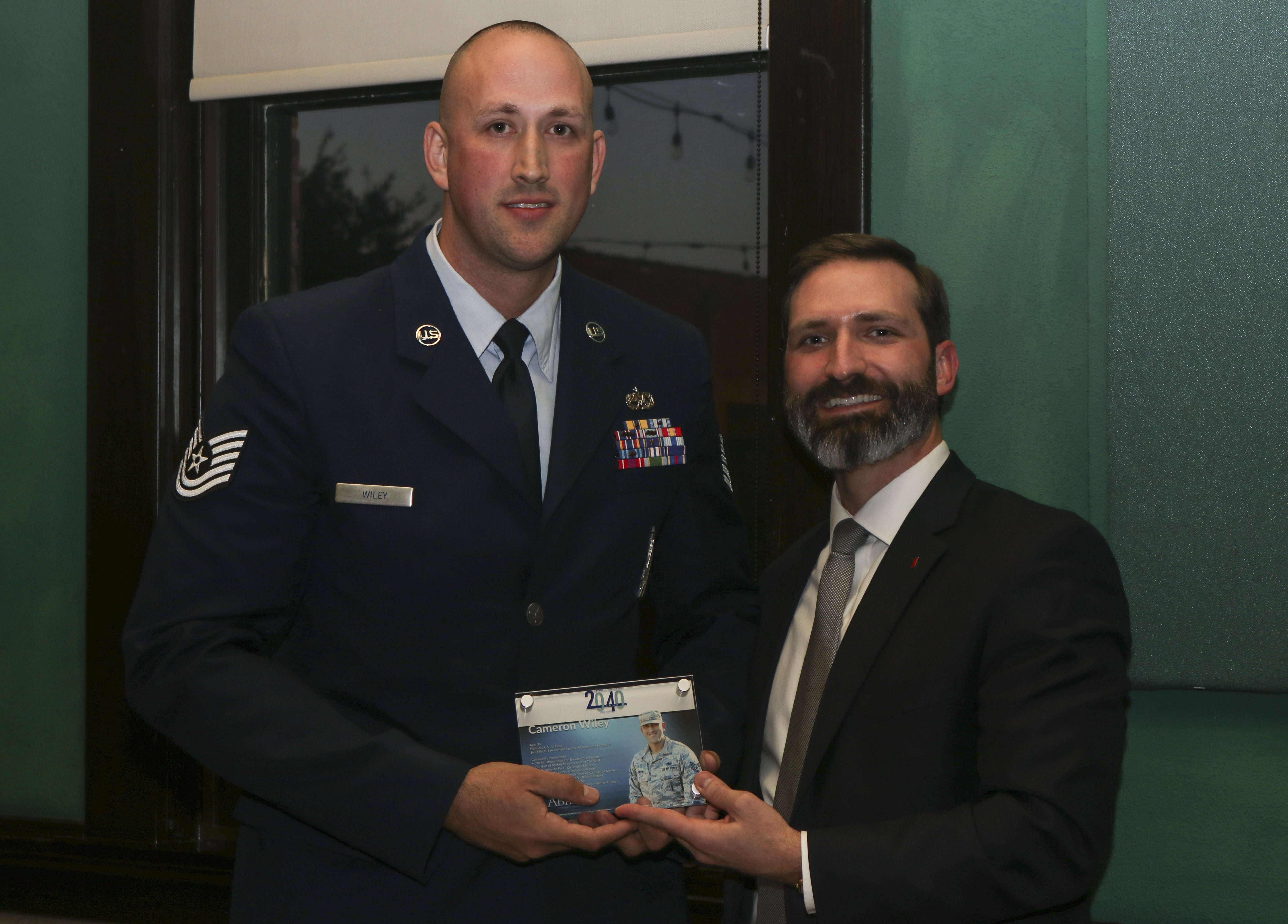 Abilene recognize Dyess Airman as “Top 20 under 40” > Dyess Air Force ...