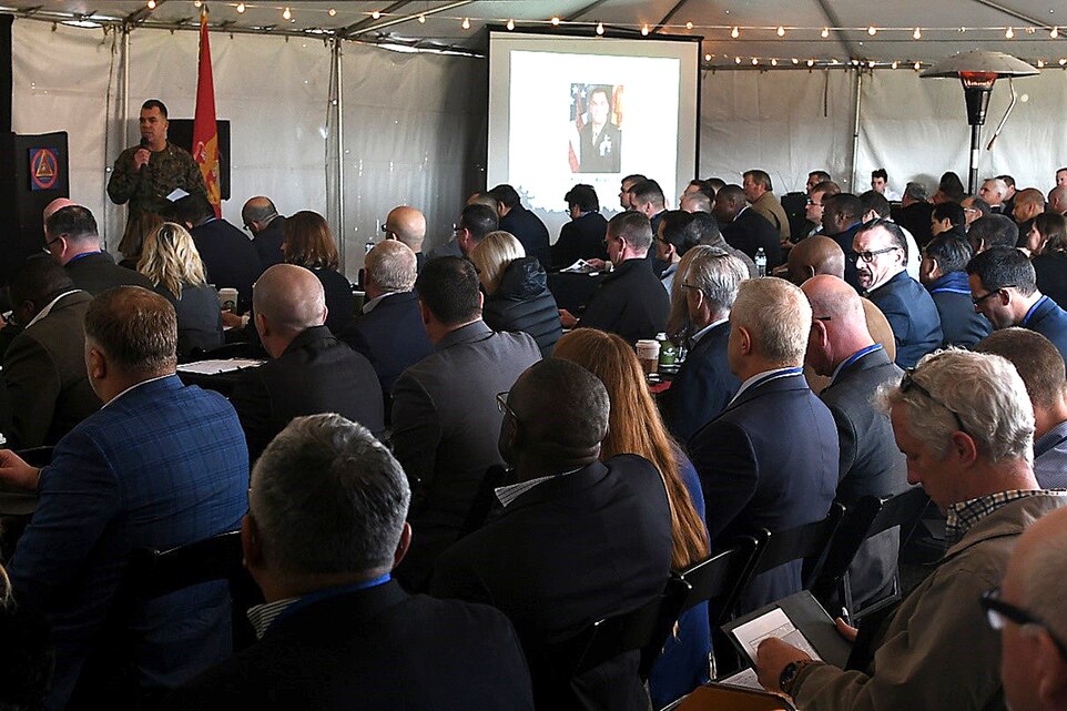 MCTSSA briefs industry leaders during partnership event > Marine Corps ...