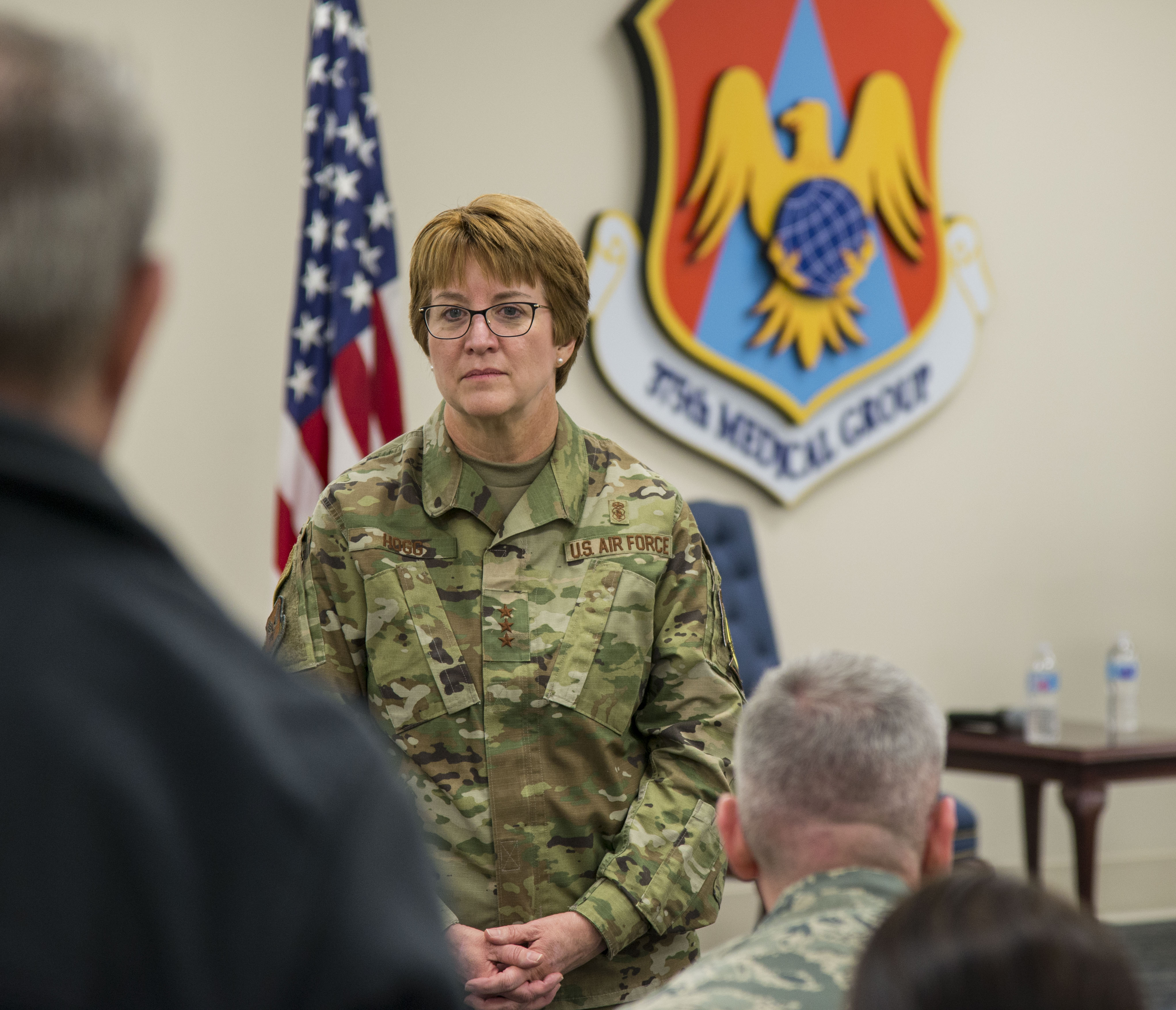 Air Force Surgeon General visits Scott