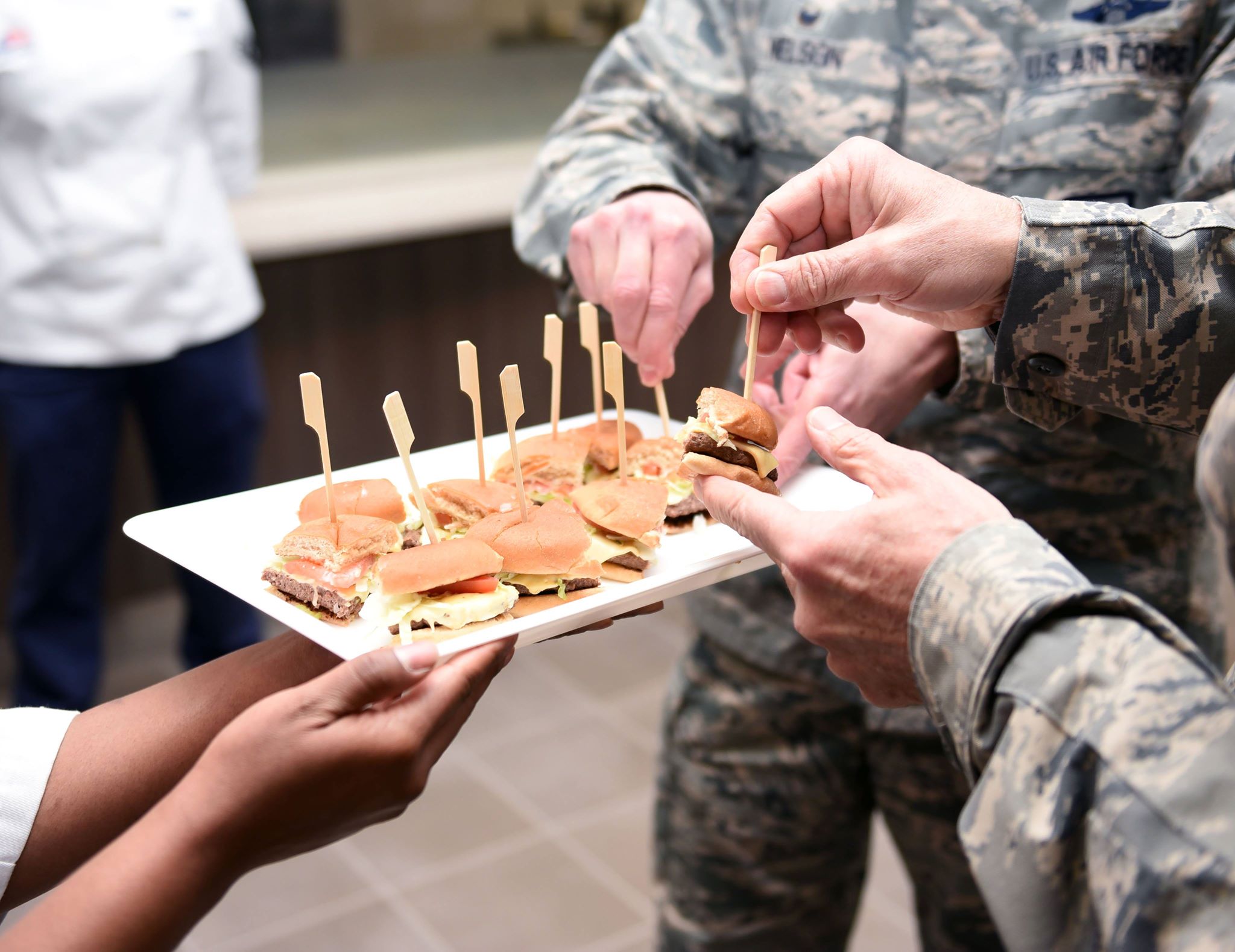Travis re-opens base dining facility, introduces new food options