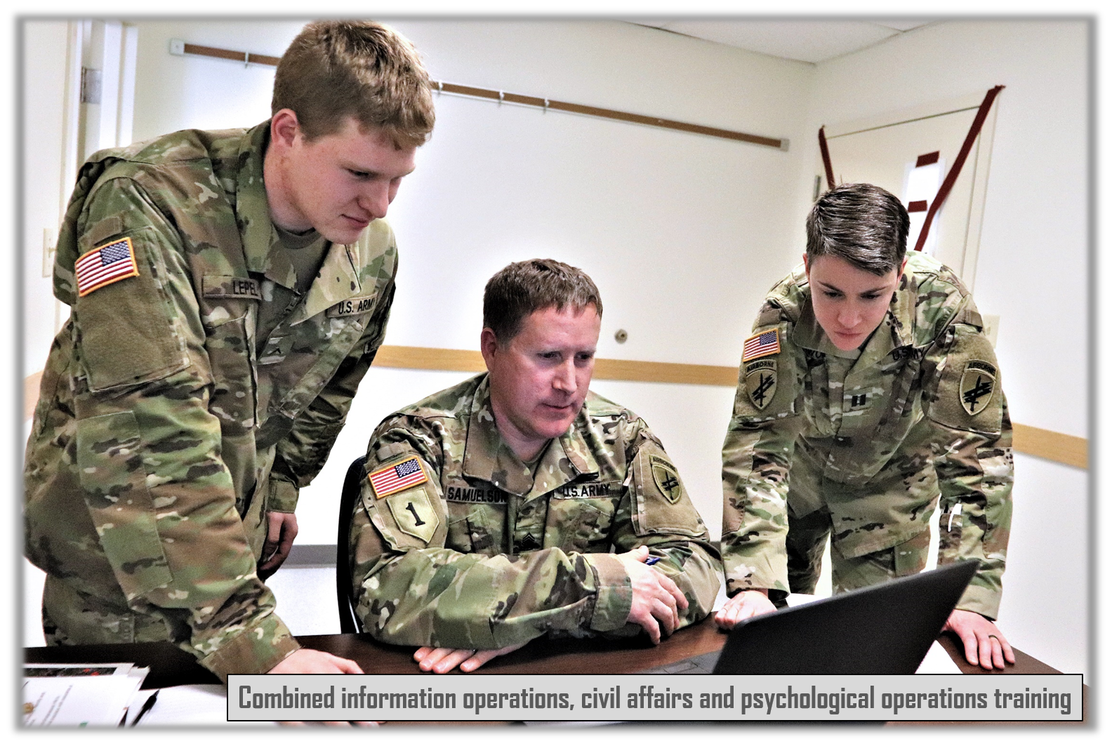 Combined information operations, civil affairs and psychological ...