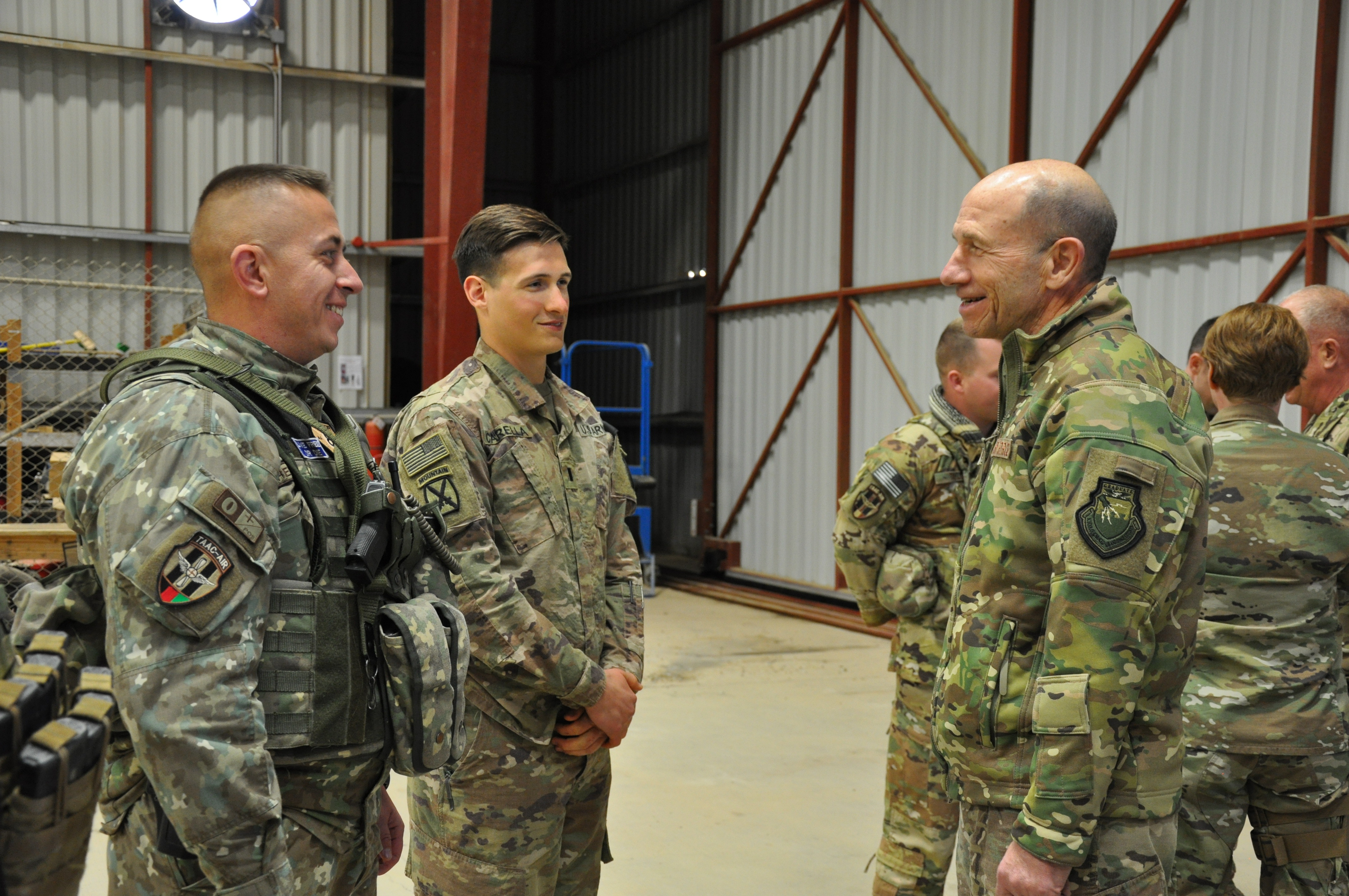 COMACC visits Airmen in Afghanistan