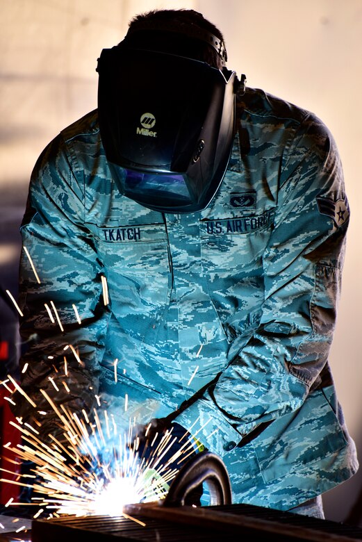 Welders provide base support one spark at a time > Joint Base Andrews ...