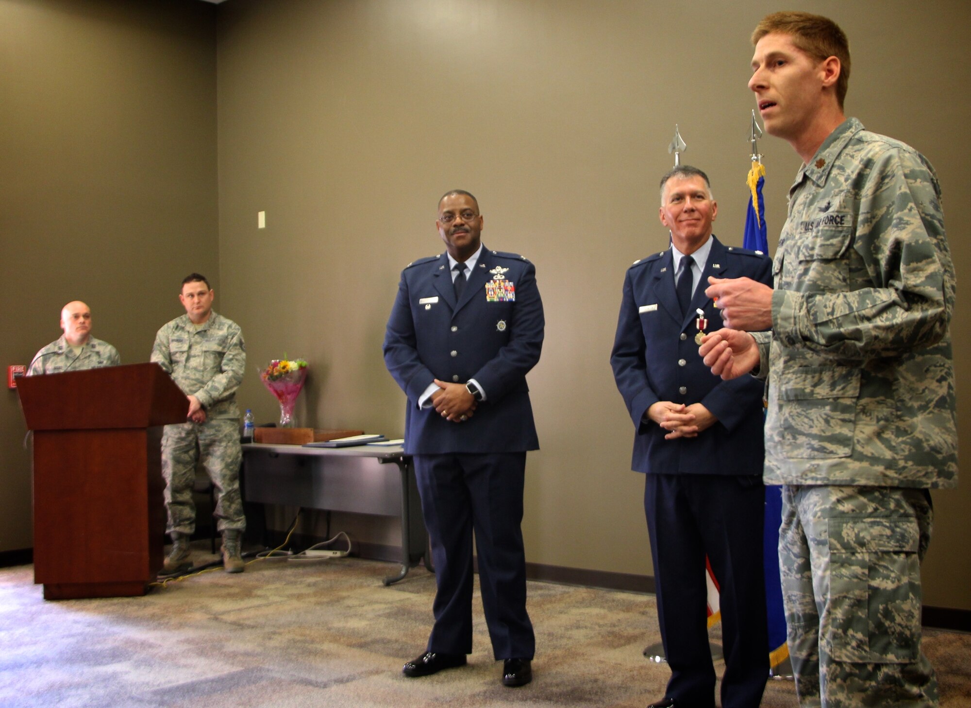 Friends and family gather for Chaplain's send off > 932nd Airlift Wing ...