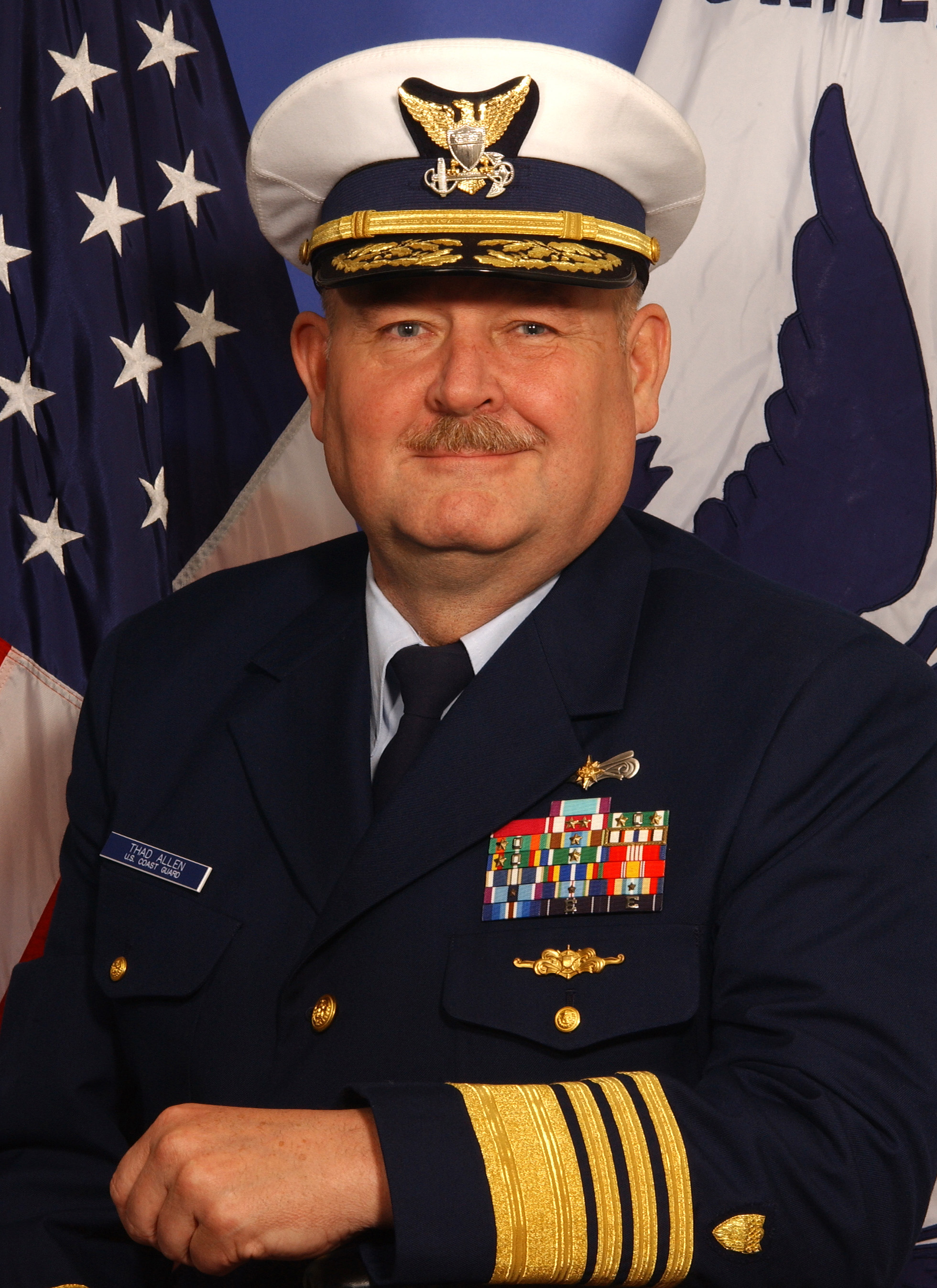 ADM. THAD W. ALLEN, 23RD COAST GUARD COMMANDANT (FOR RELEASE)