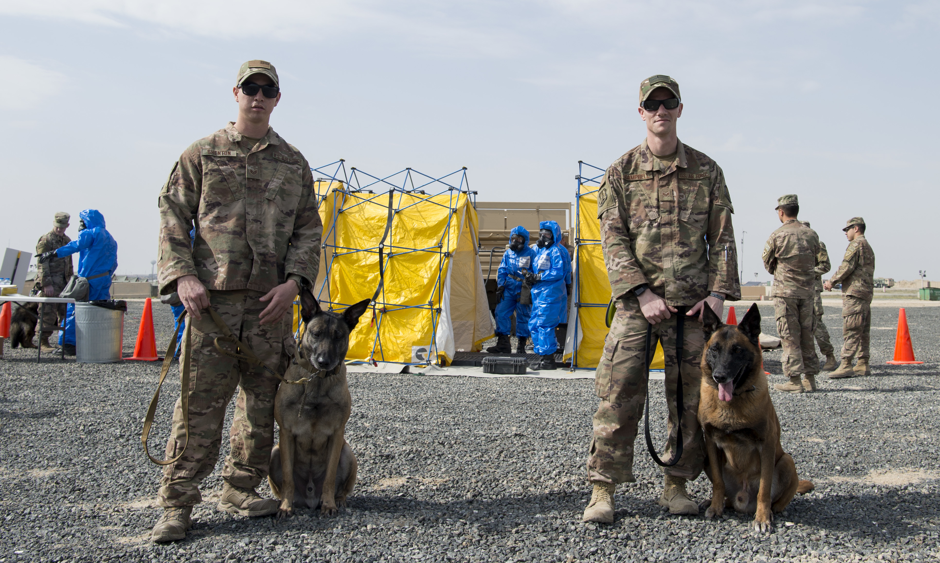 Airmen, Soldiers conduct joint CBRN training > U.S. Air Forces Central ...