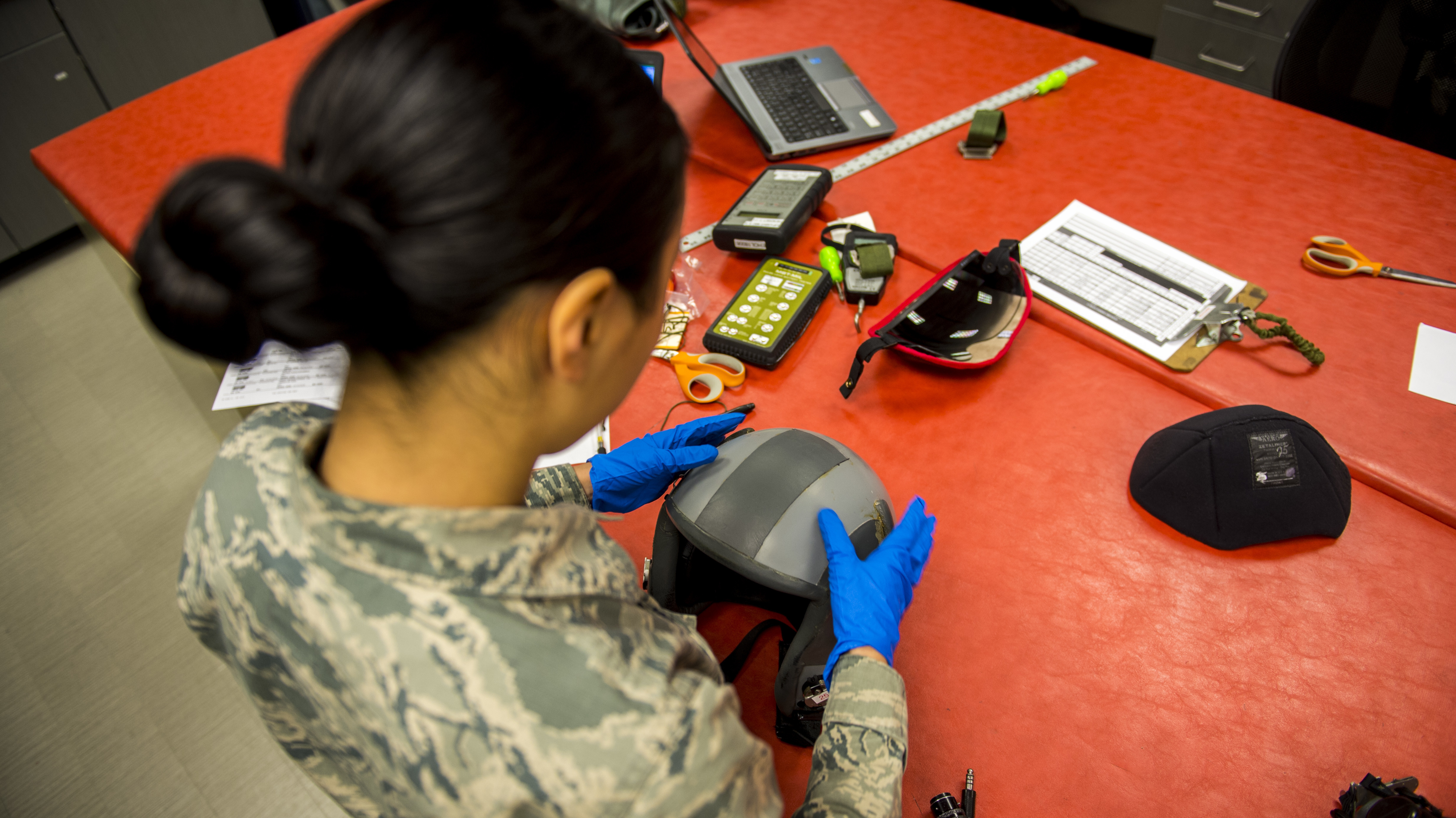 Aircrew flight equipment keeps the skies safe