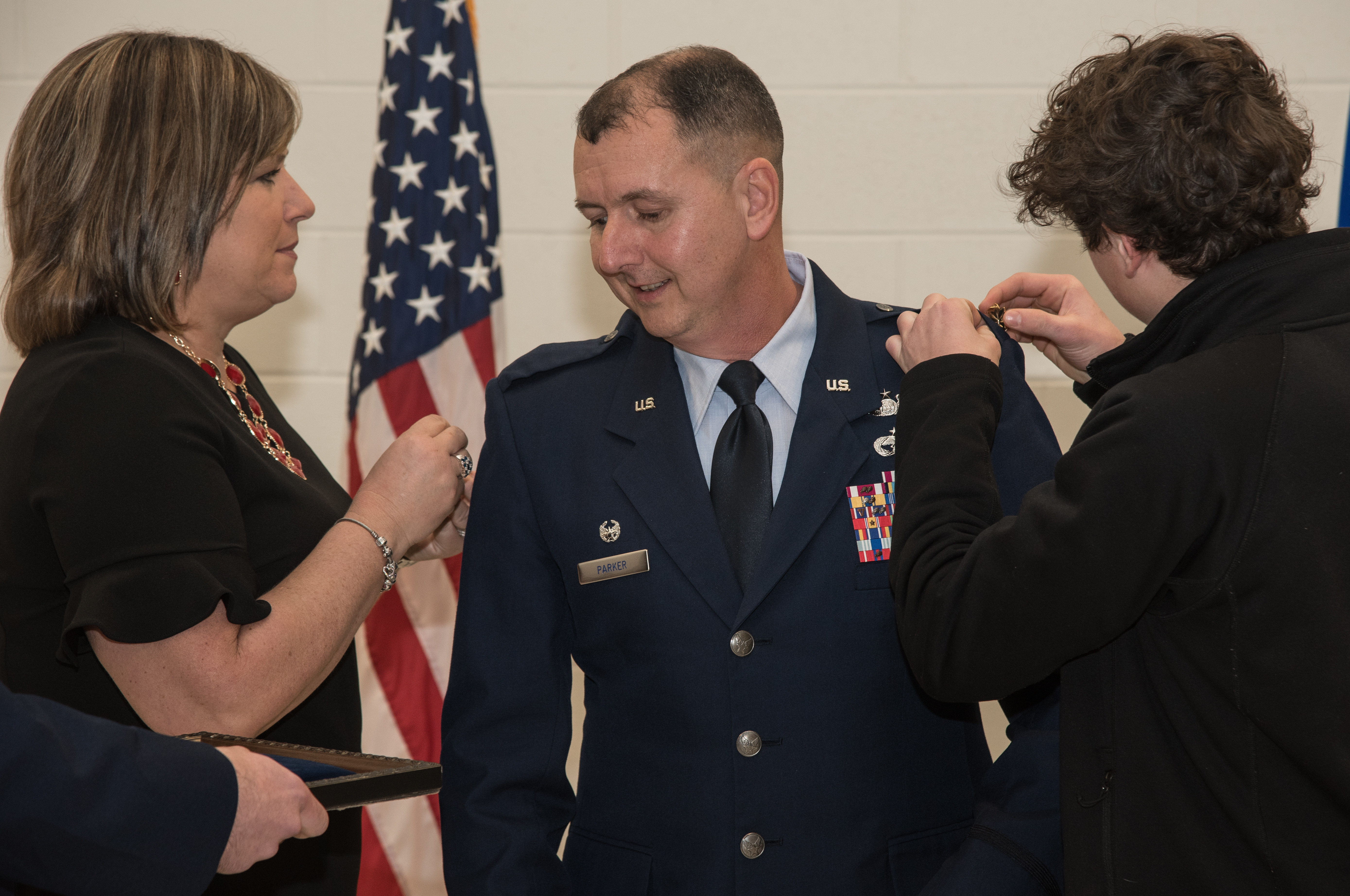 22nd LRS commander promotion ceremony