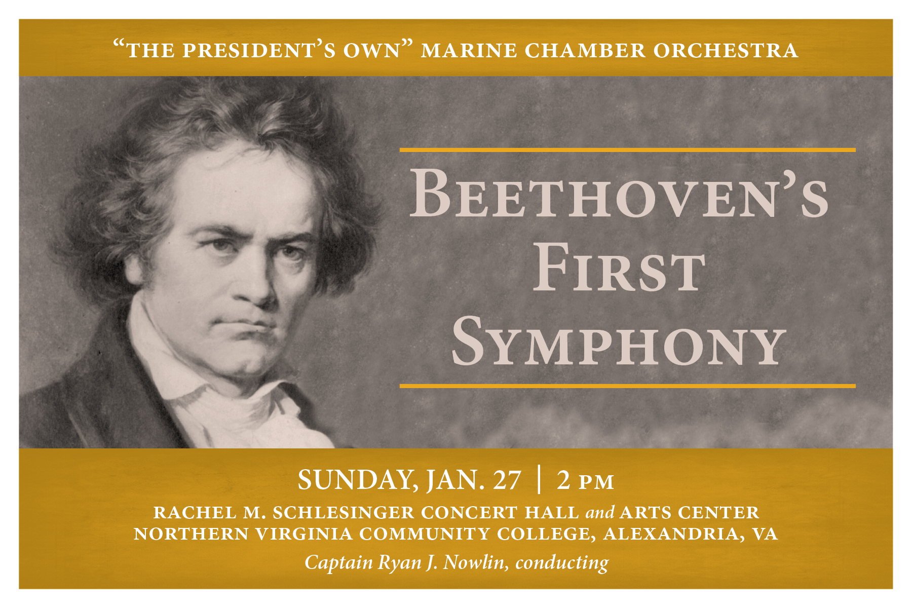 Marine Chamber Orchestra: Beethoven's First Symphony