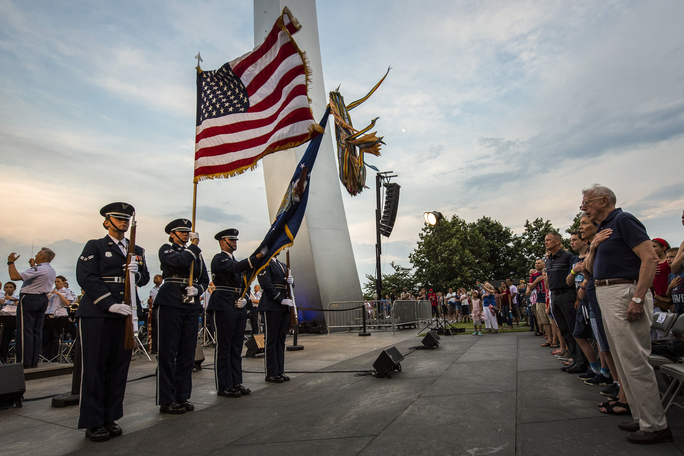 Presenting the Colors | U.S. Department of War