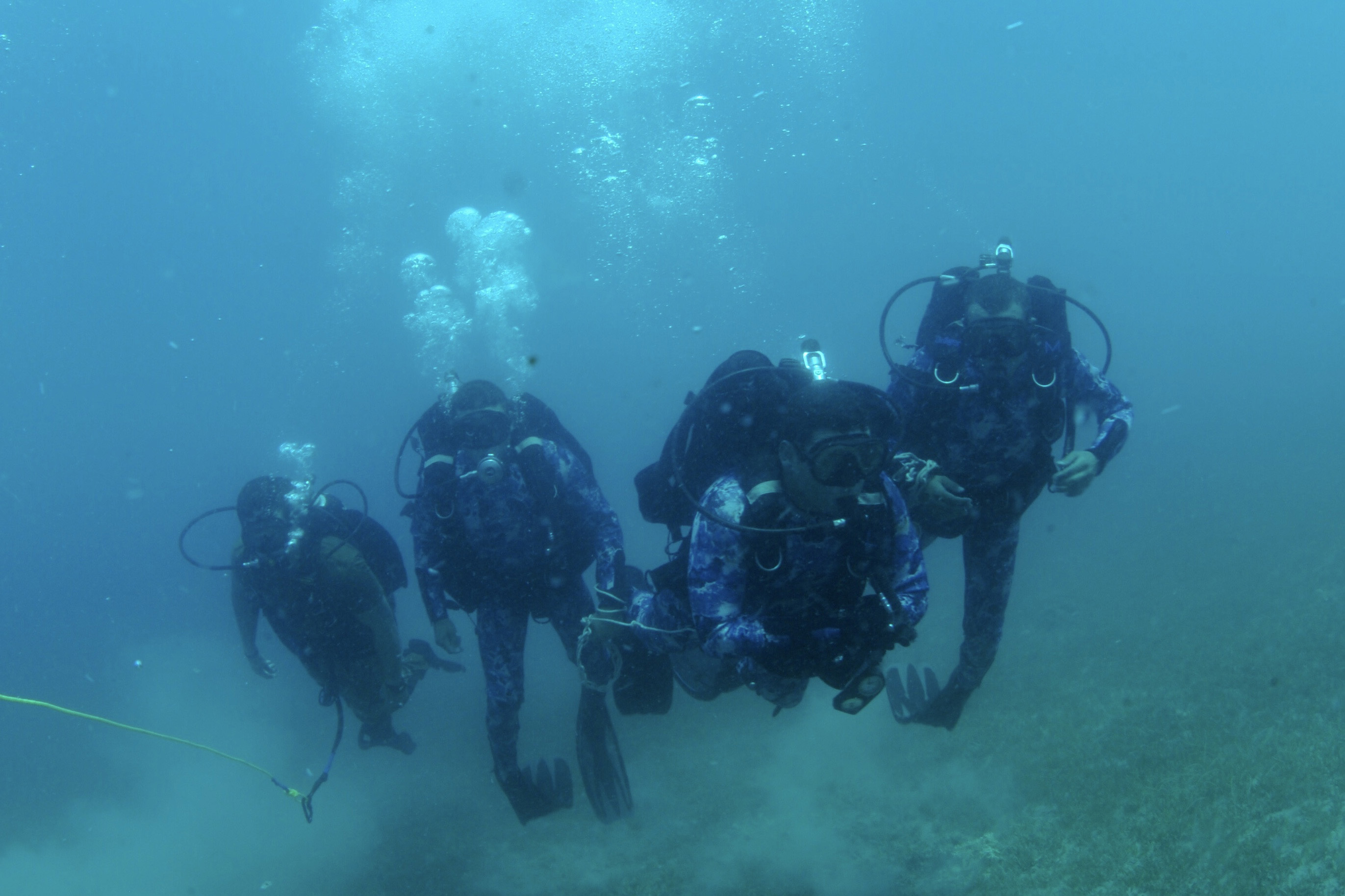 Underwater Sailors | U.S. Department of War