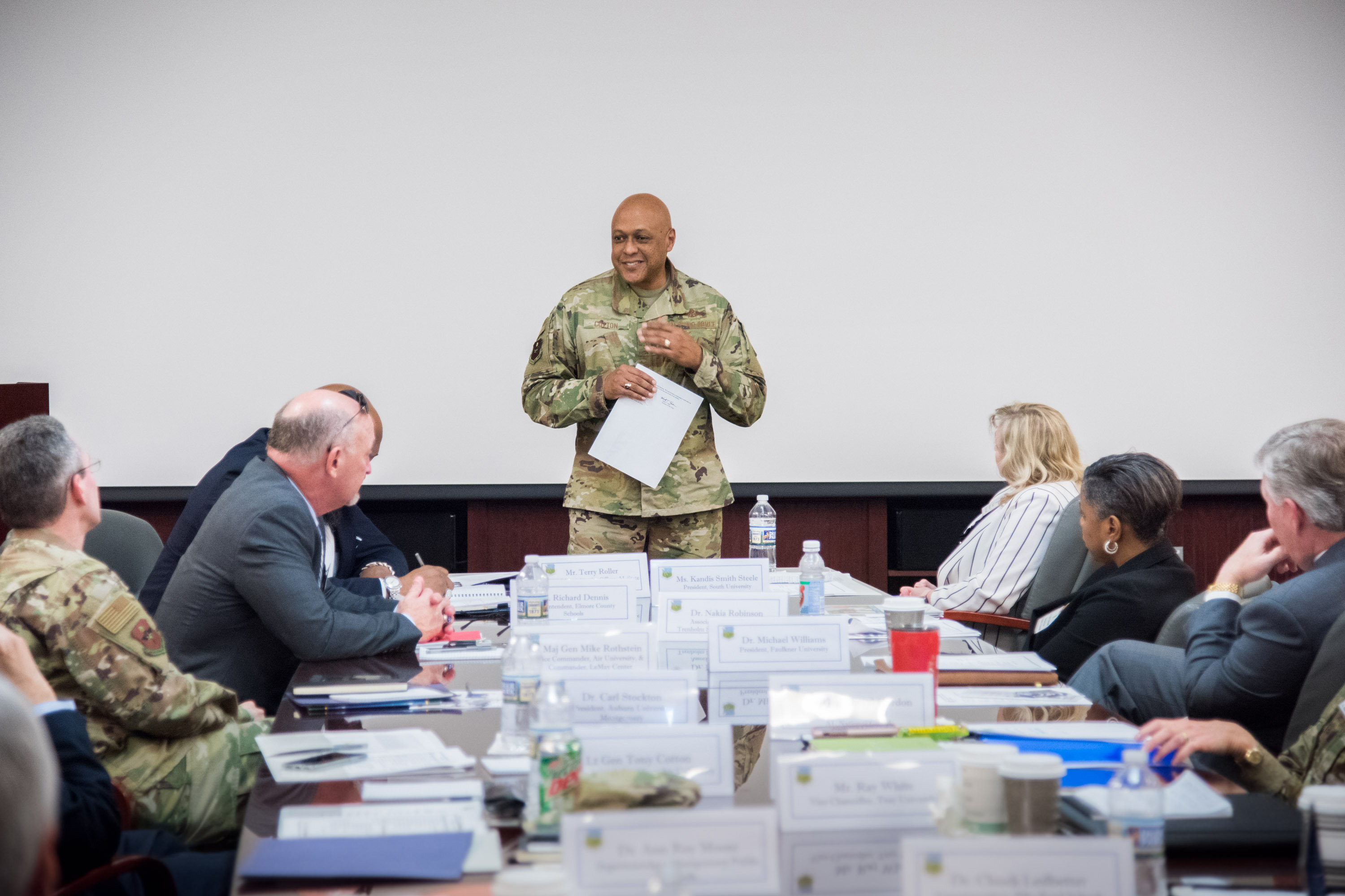 Air University hosts education summit > Air University (AU) > Air ...