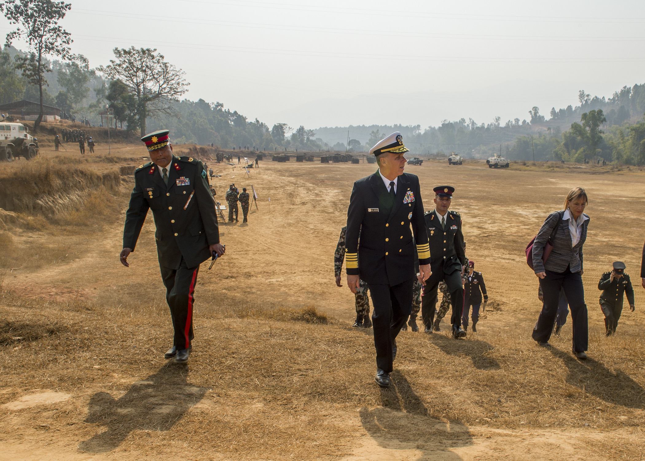INDOPACOM Commander Tours Global Training Facility for UN Peacekeepers