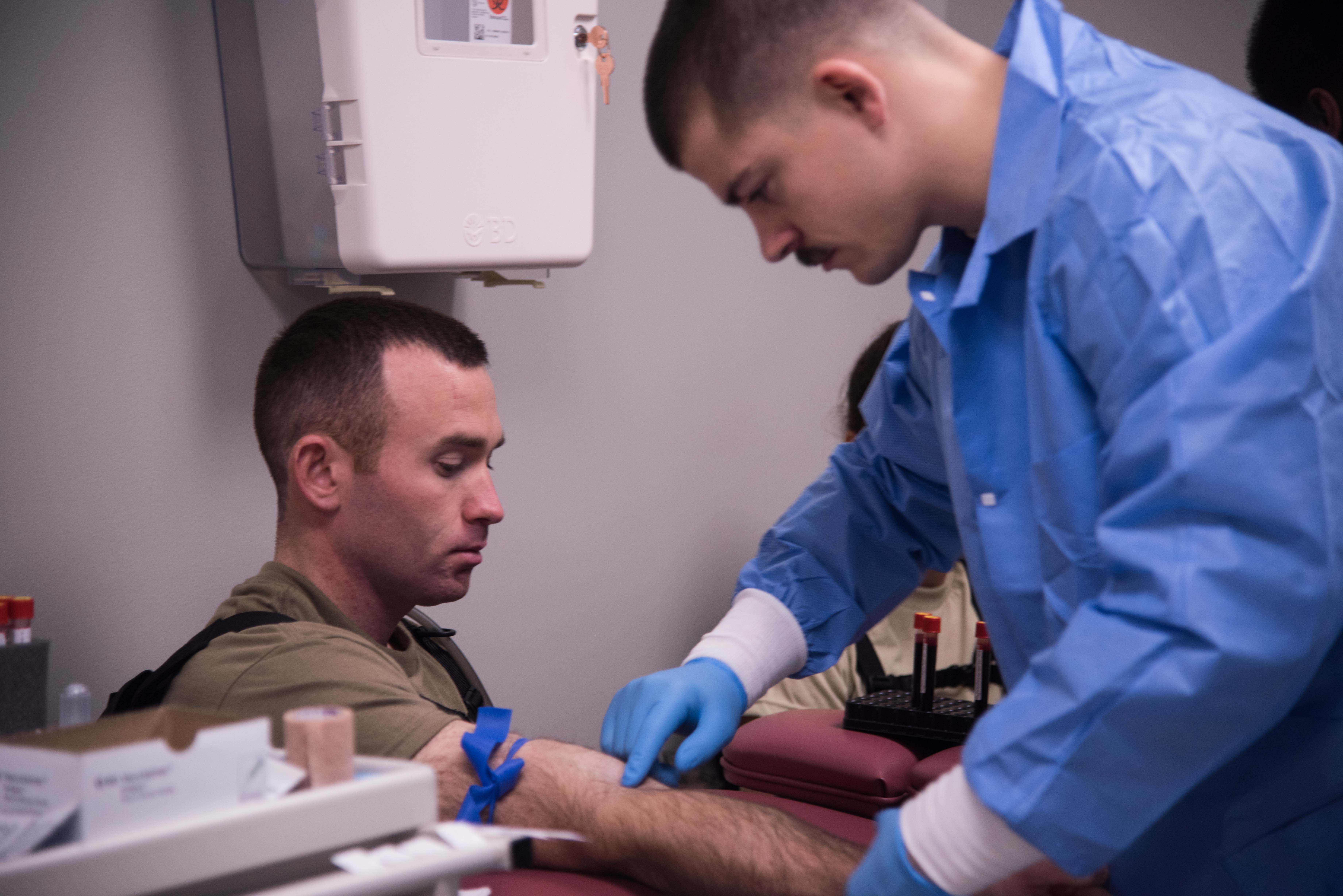 42nd MDG Airmen assist OTS inprocess new trainees > Maxwell Air Force ...