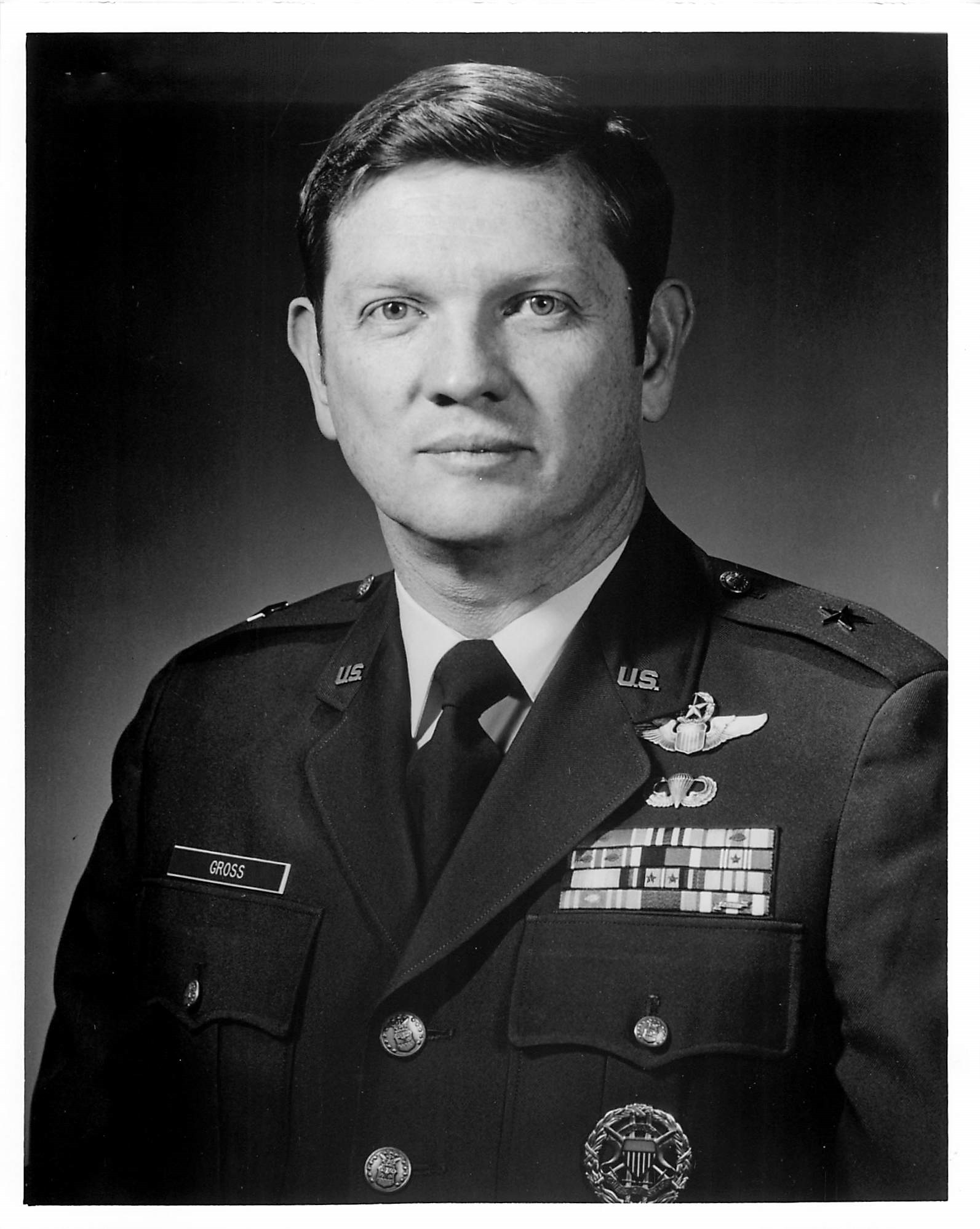 BRIGADIER GENERAL HAROLD E. GROSS > Air Force > Biography Display