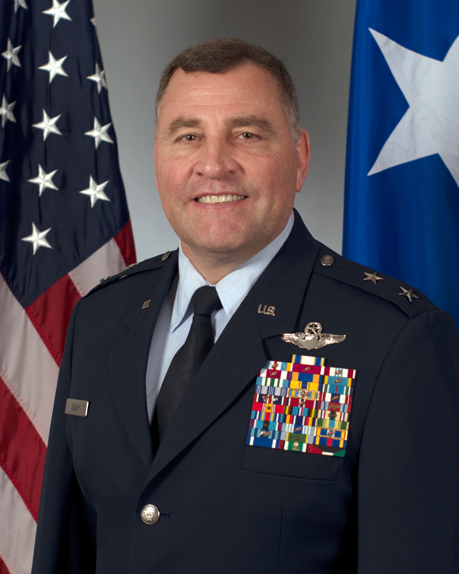 MAJOR GENERAL TIMOTHY J. LEAHY > Air Force > Biography Display