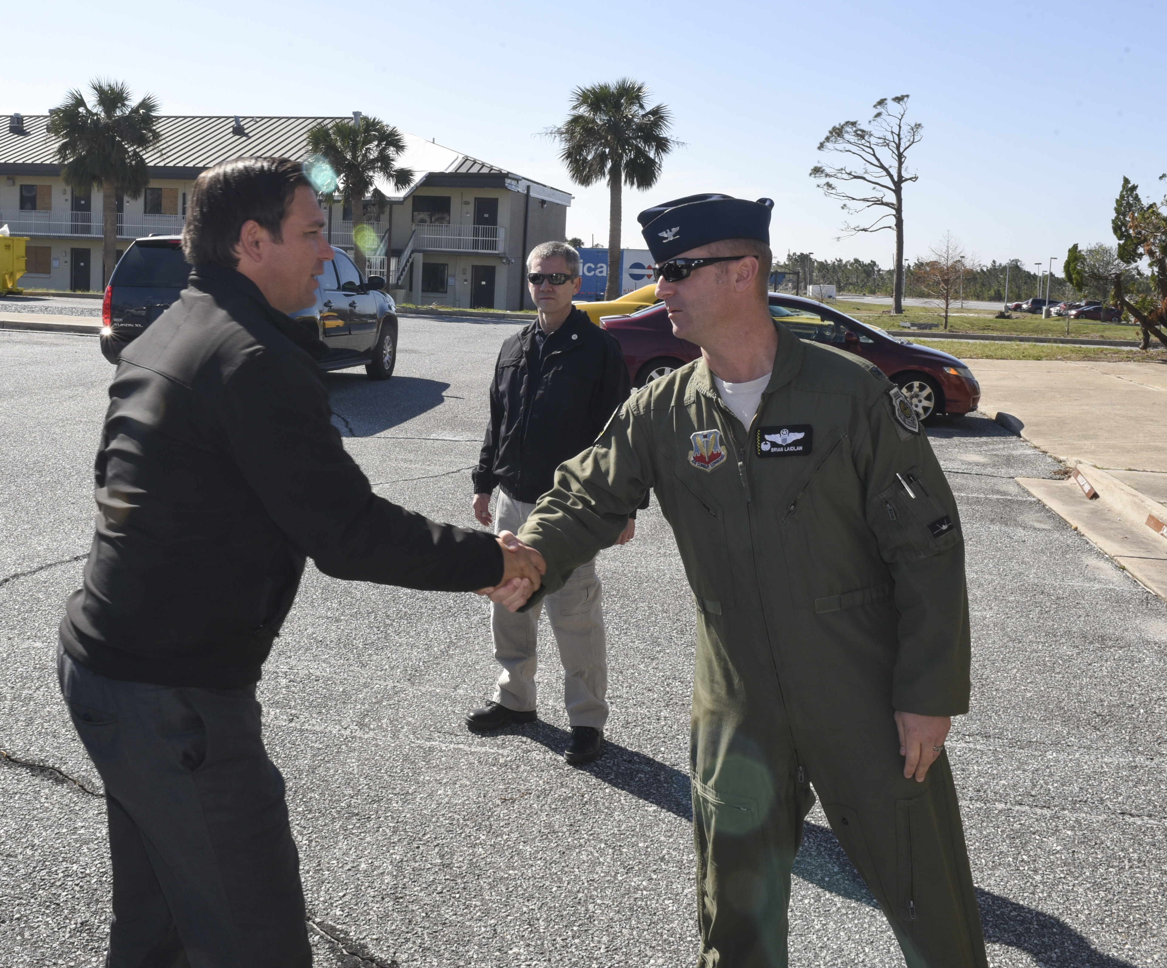 FL Gov. Ron DeSantis visits Tyndall > Tyndall Air Force Base > Article ...