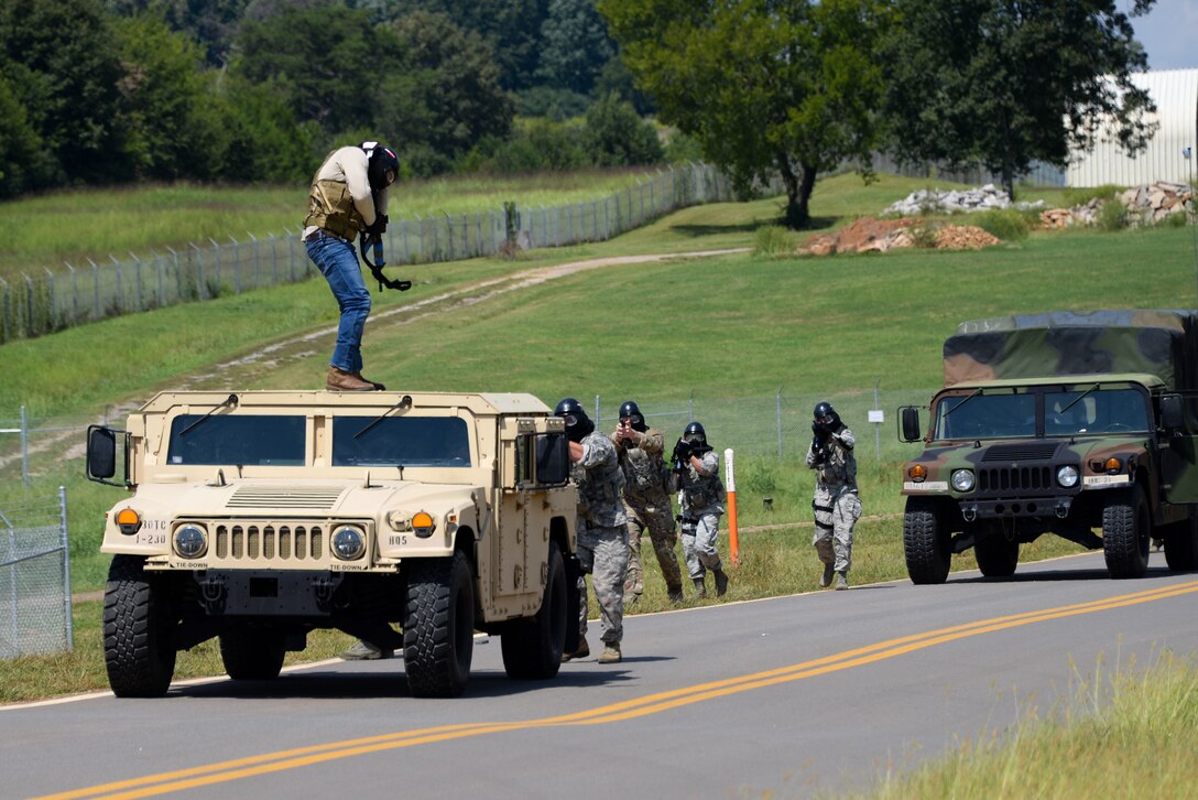 Security Forces Convoy Training