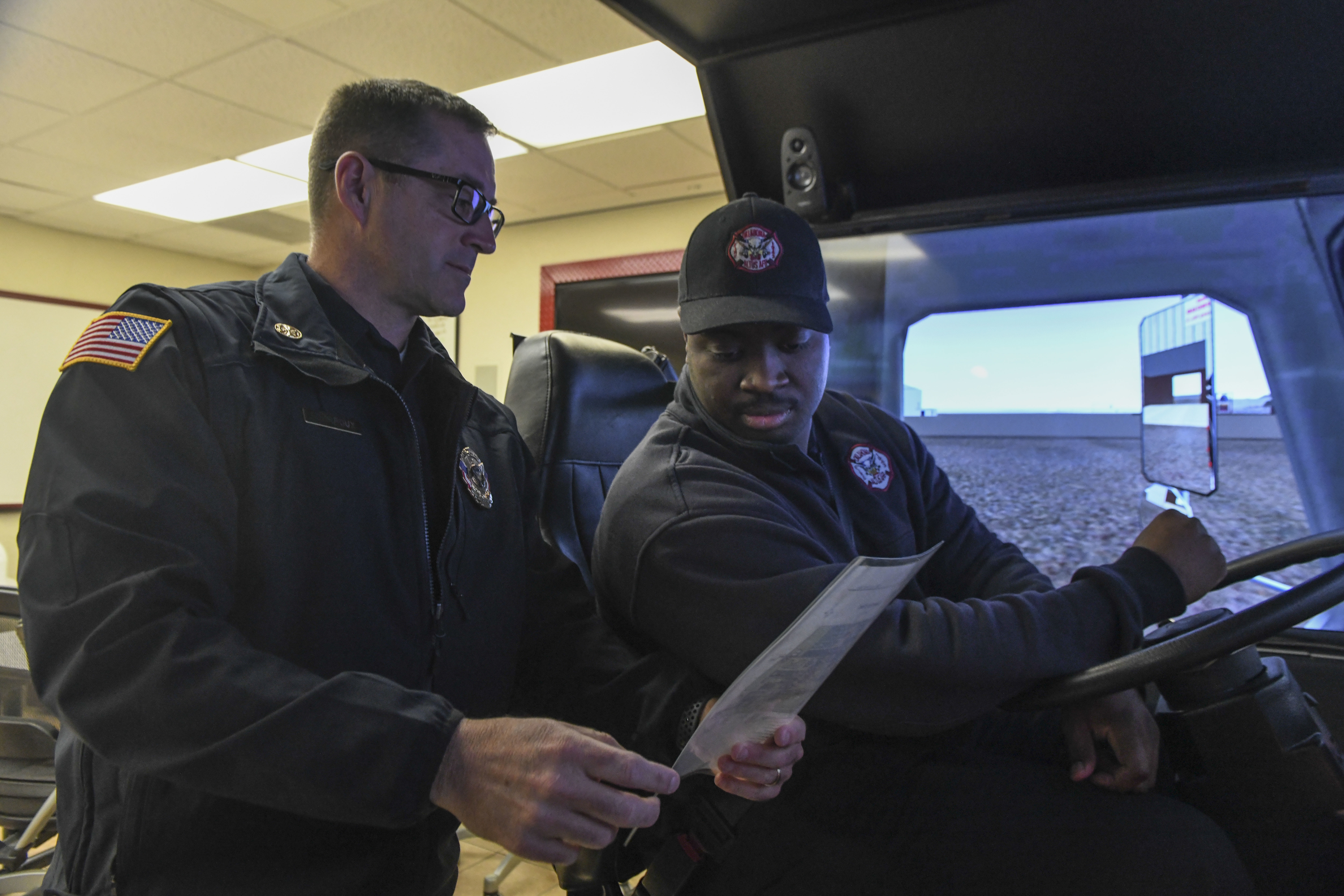Driving Innovation: 97 AMW Fire Department Gets New Simulators > Altus ...