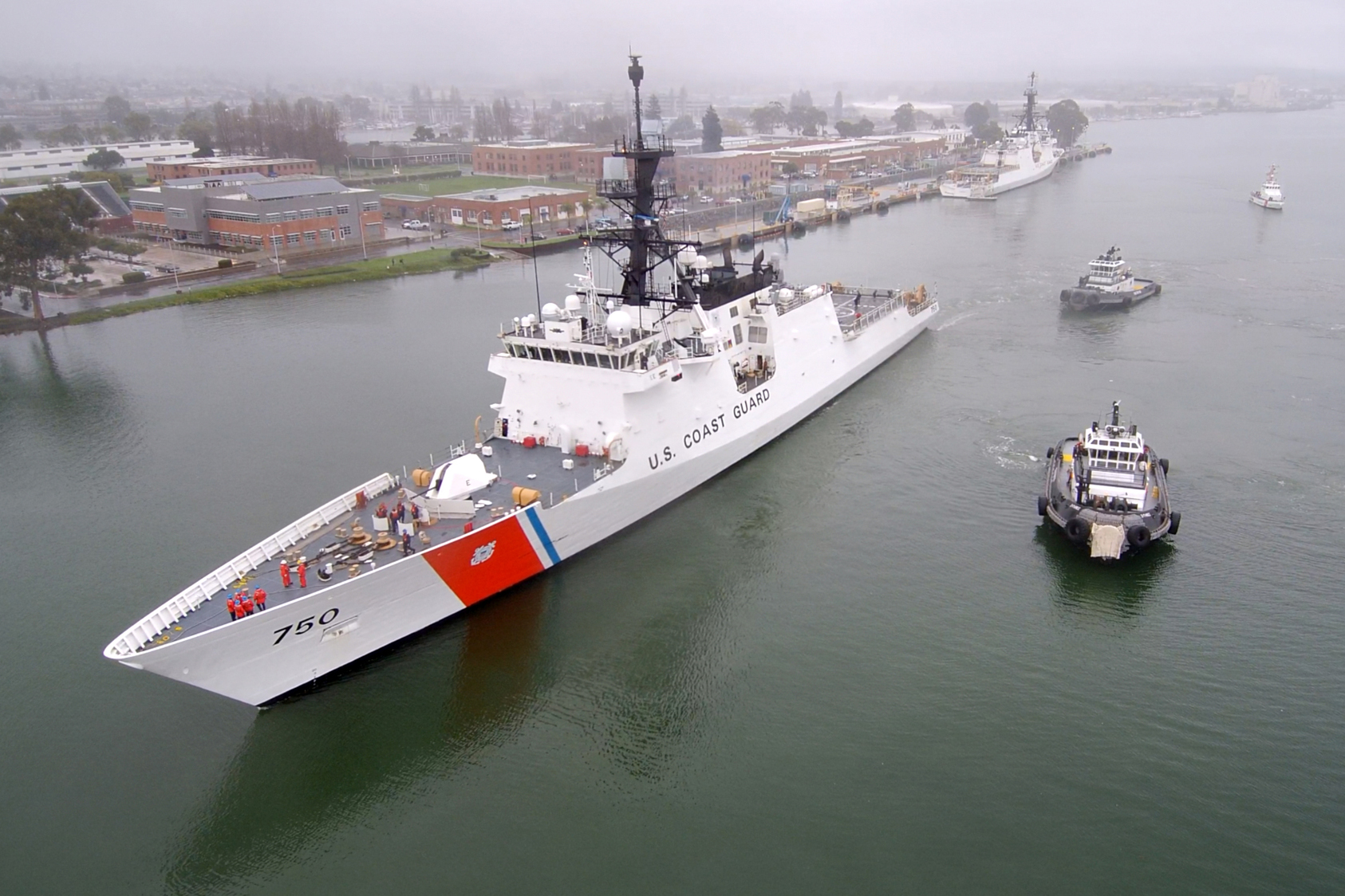 Alameda-based Coast Guard cutter and crew depart for Western Pacific ...