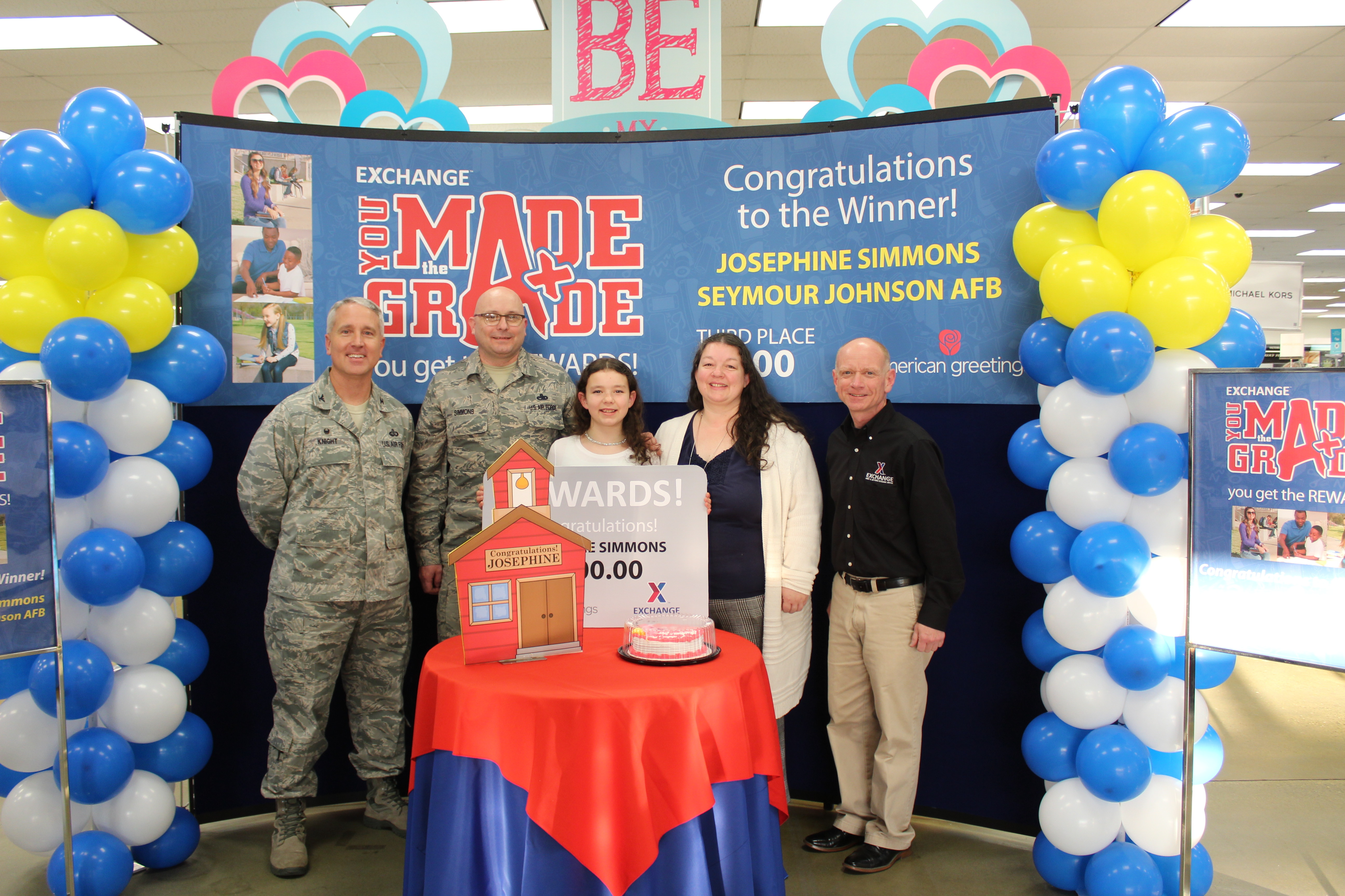Exchange honors military student with $500 prize for academic ...