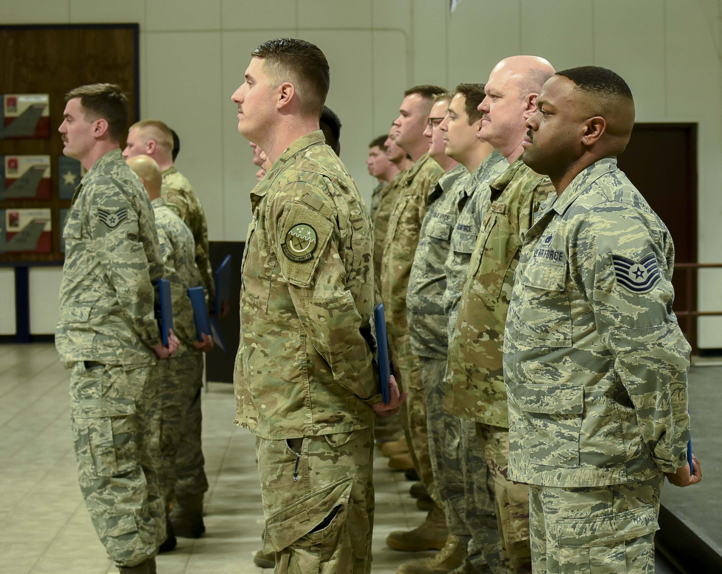 Crew Chiefs get recognition at ceremony