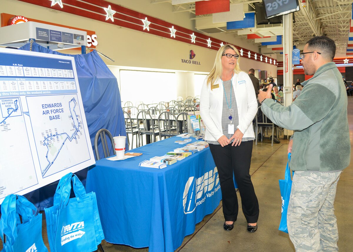 Bus service begins at Edwards > Edwards Air Force Base > News