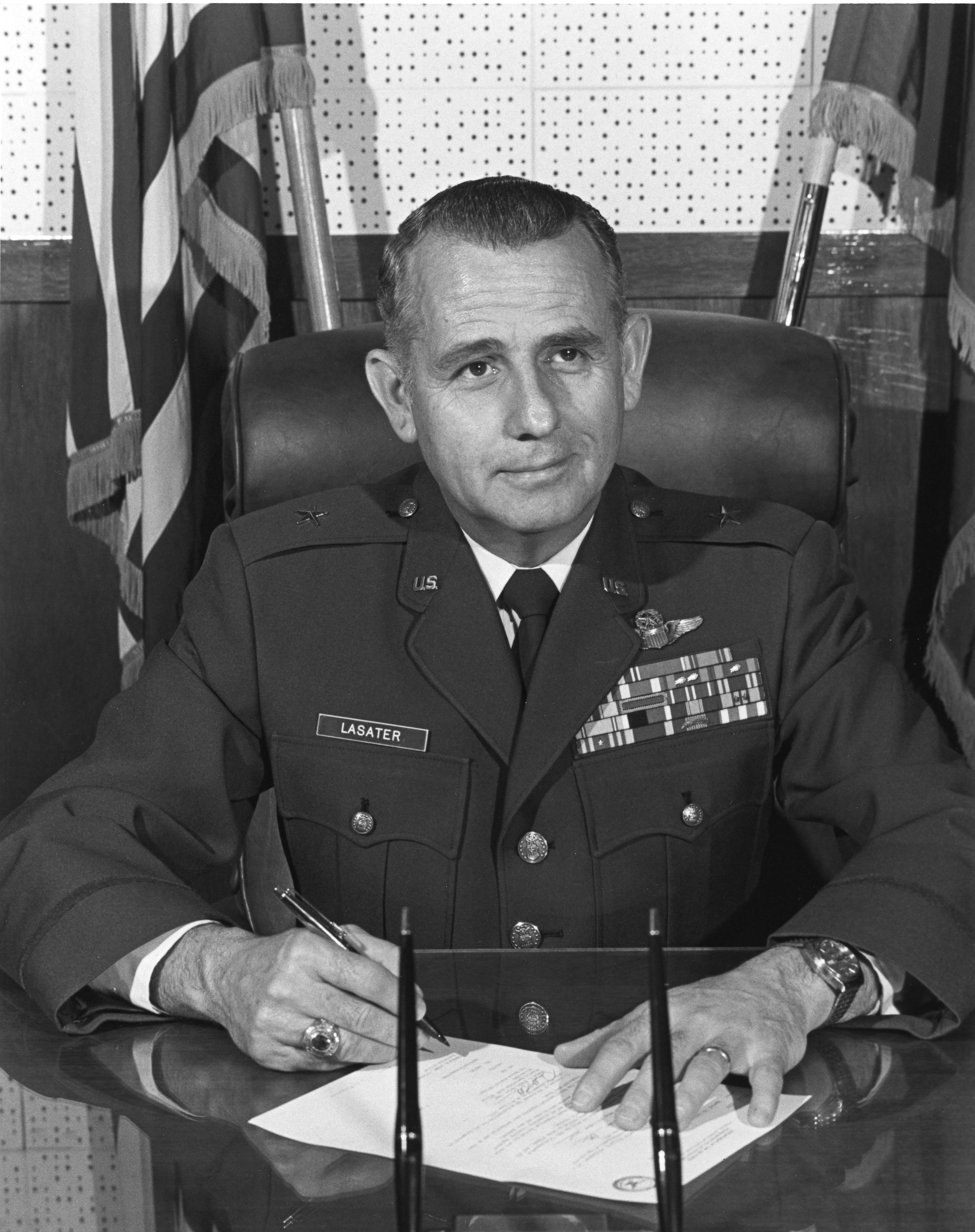 BRIGADIER GENERAL JOHN R. LASATER > Air Force > Biography Display