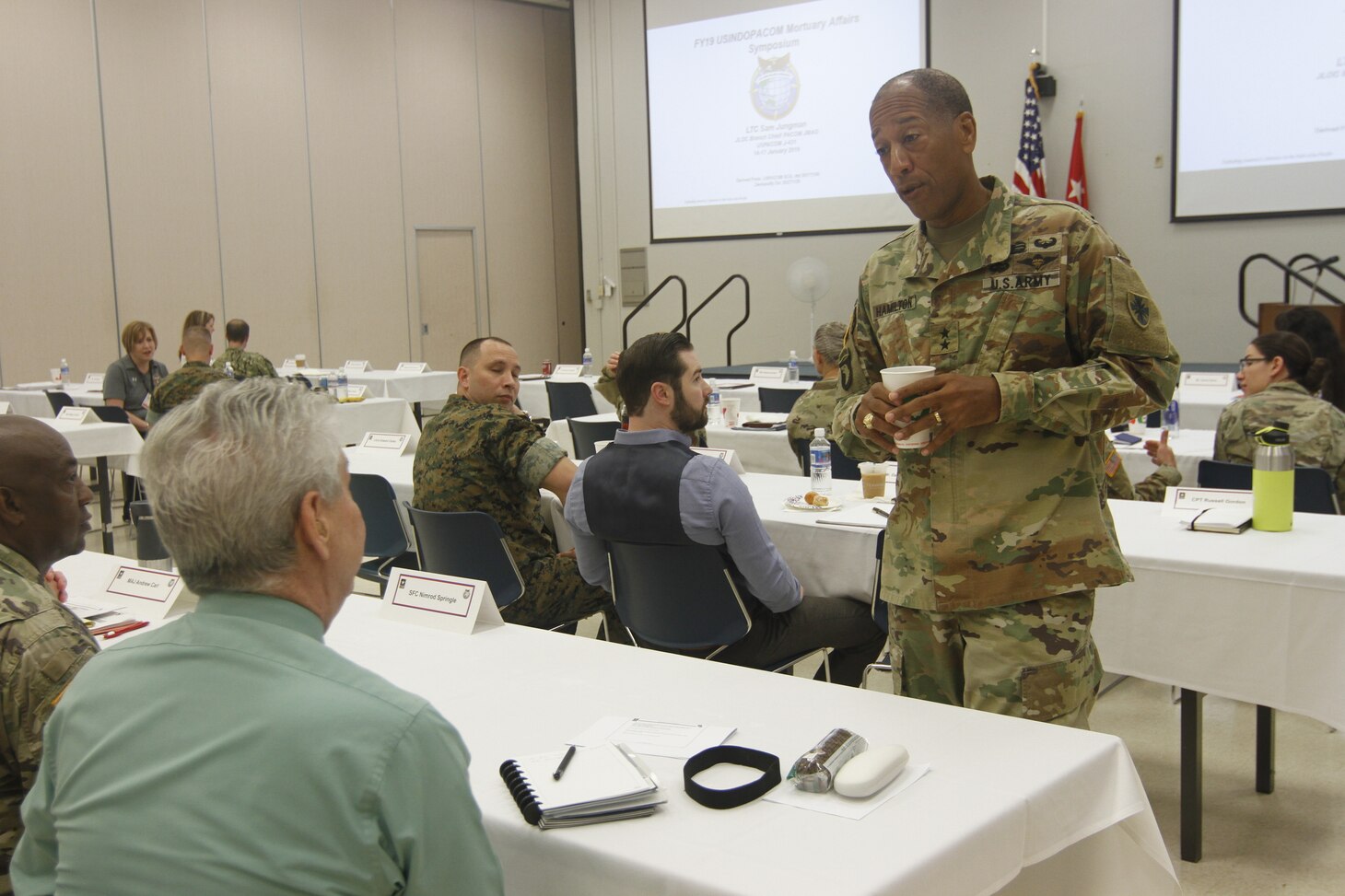 Indo-Pacom and 8th Theater Sustainment Command Host Joint Mortuary ...