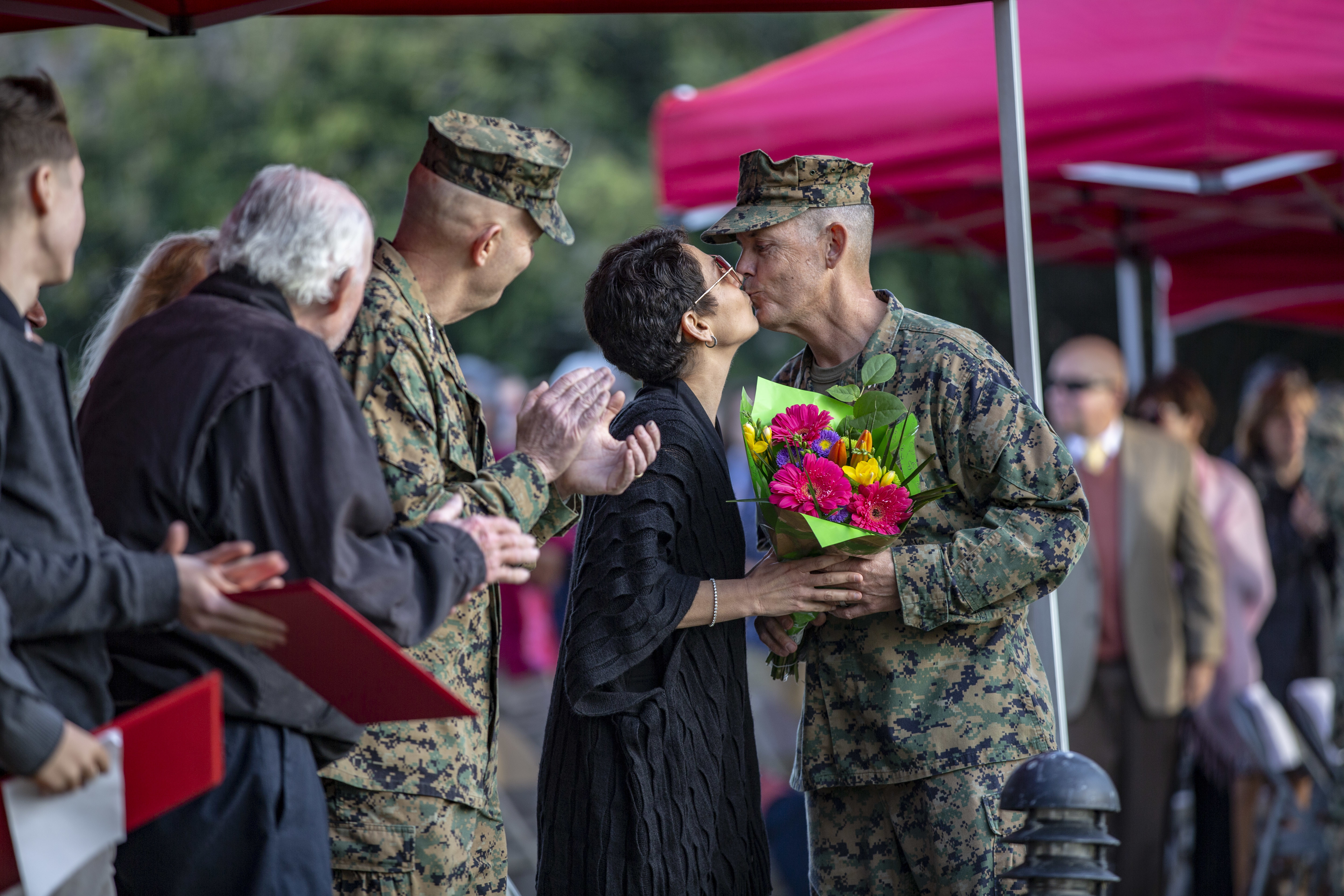 His legacy is people: Marine retires after 30 faithful years of service ...