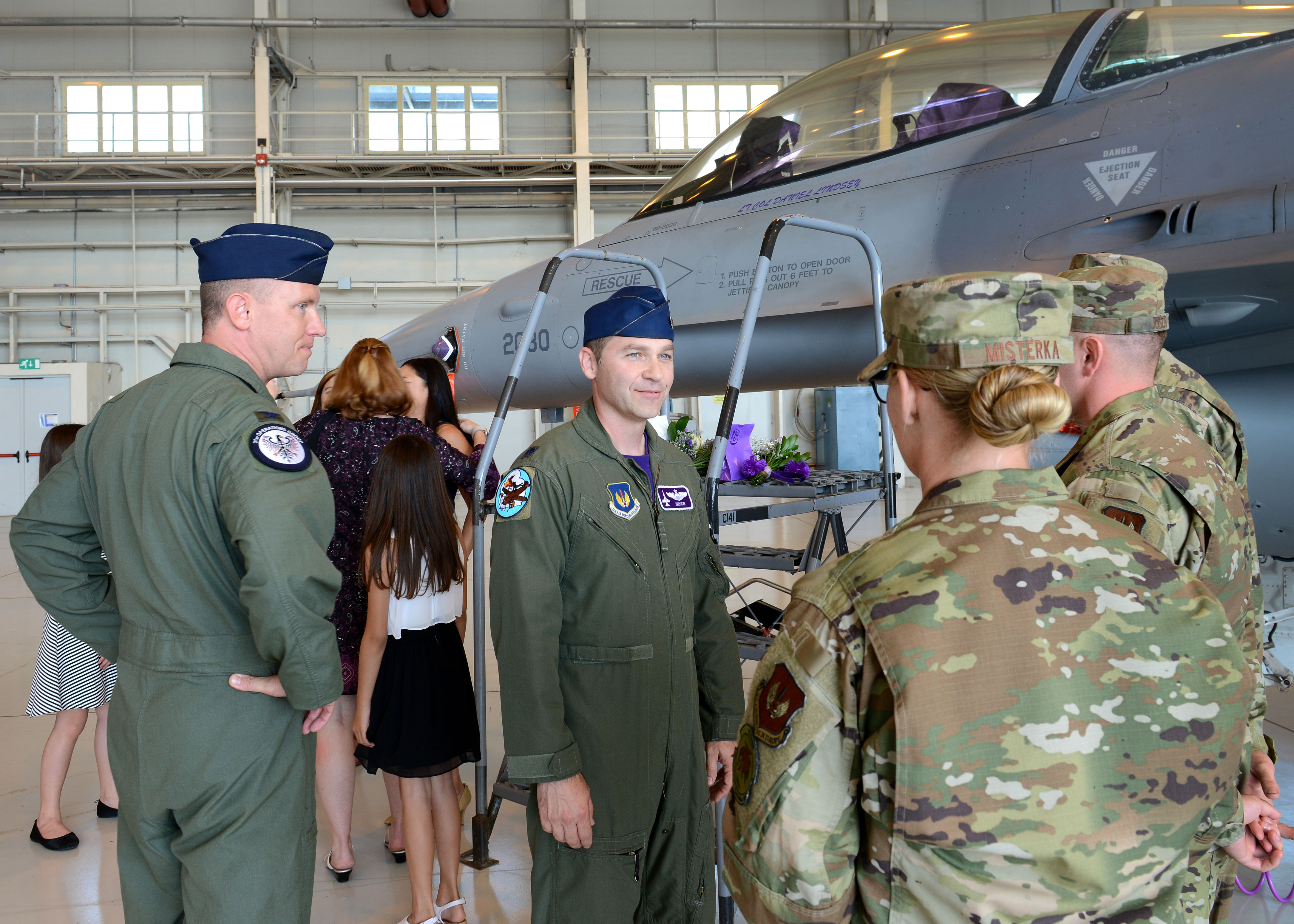 510th FS Change of Command