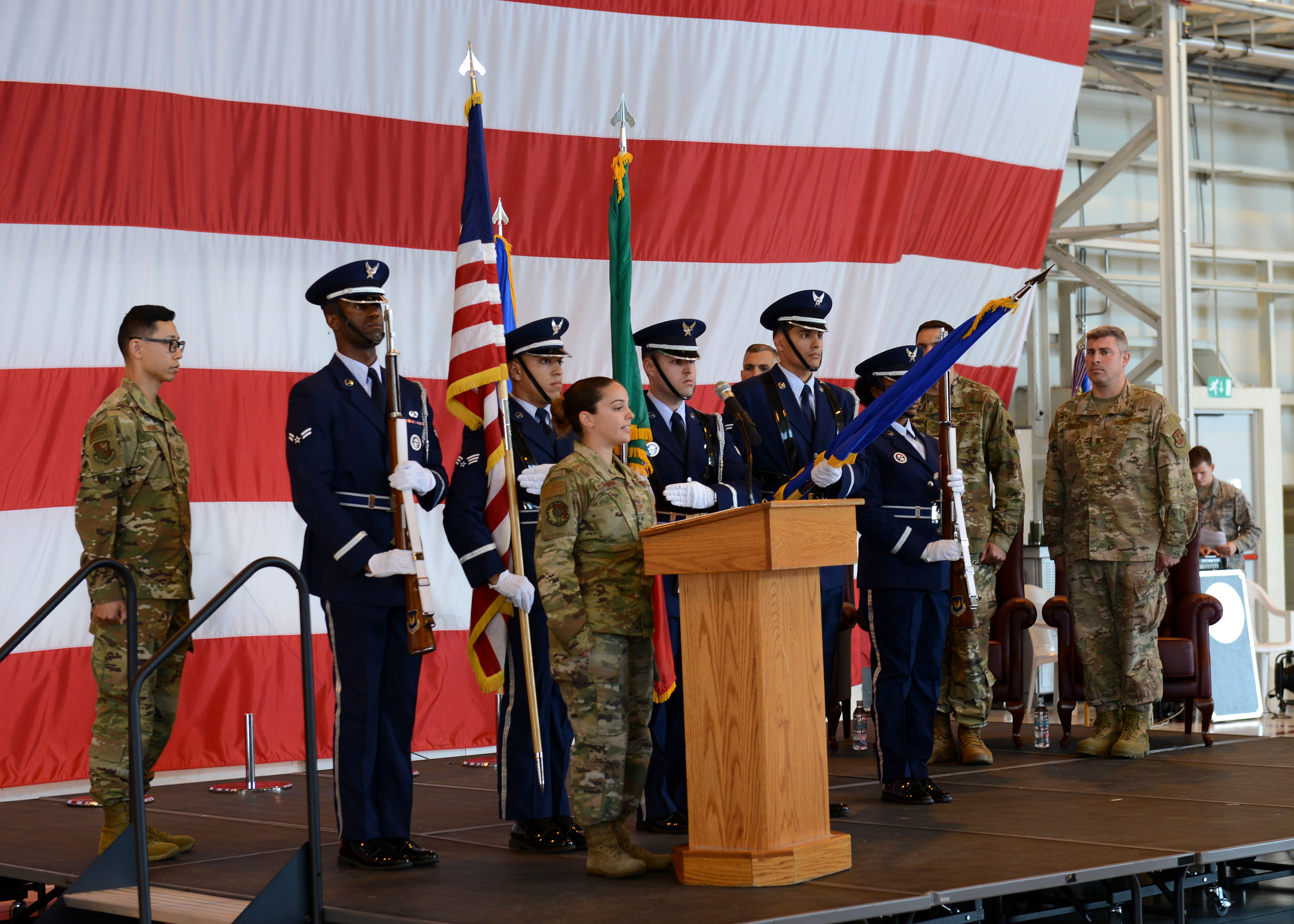 31 CPTS Change of Command